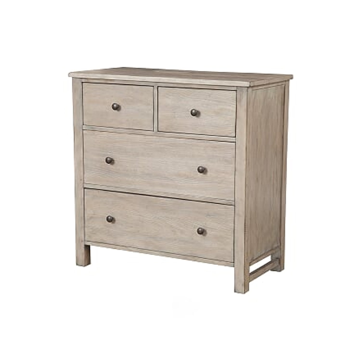 HomeRoots Decor 4 Drawer Transitional Style Chest with Wood Grain ...
