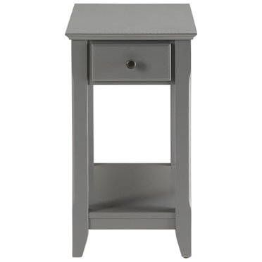 Gracious Living 14195-6PDQ Foldable Side Table, White - Walmart.com