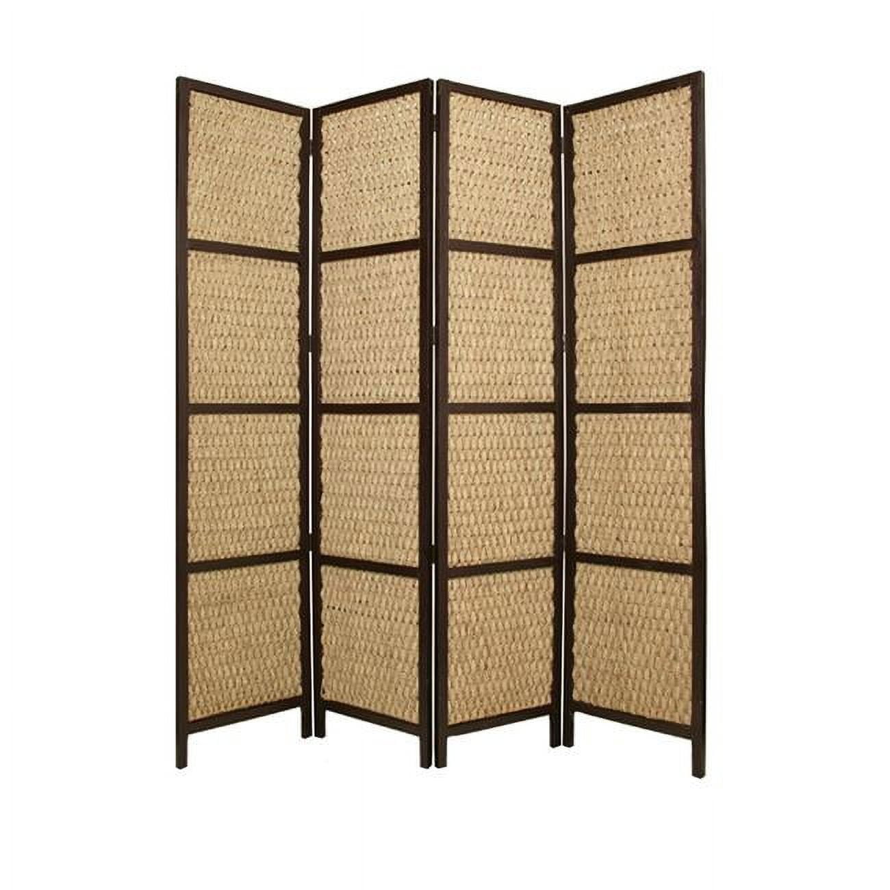 HomeRoots Furniture Home Decor Braided Rope Screen - Walmart.com