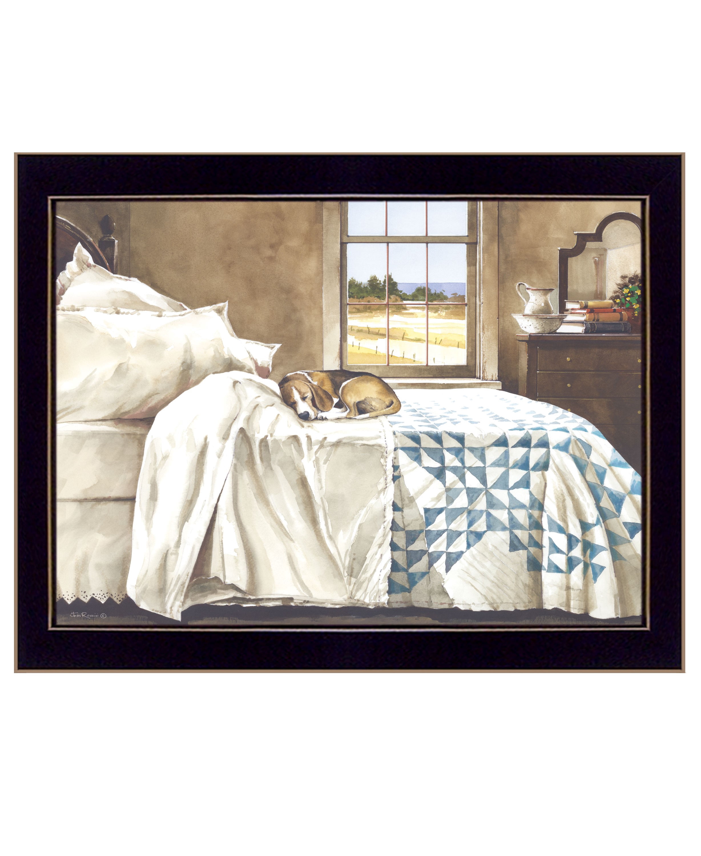 HomeRoots Home Alone 2 Black Framed Print Wall Art - Walmart.com