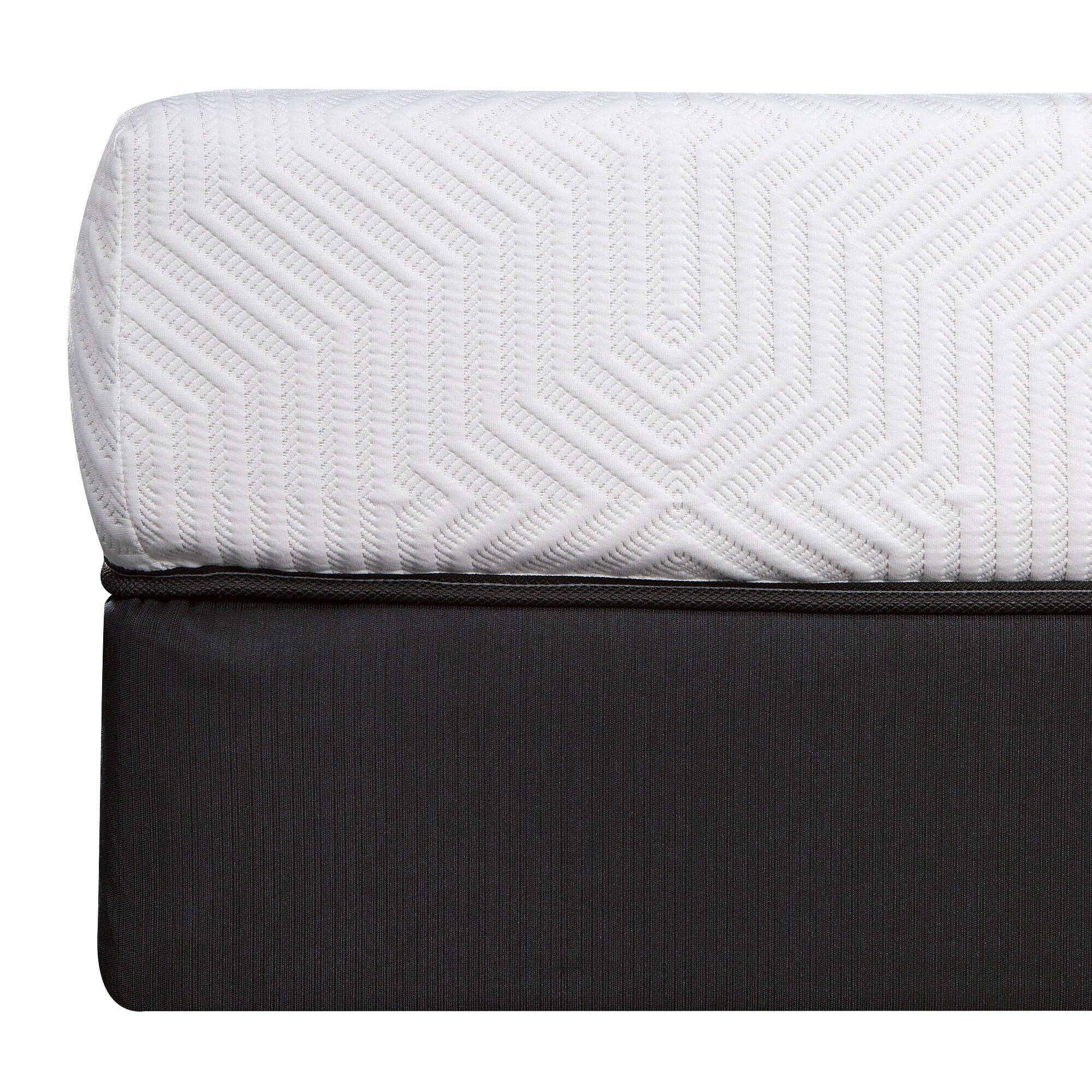 HomeRoots Hybrid Lux Memory Foam and Wrapped Coil Mattress Twin ...