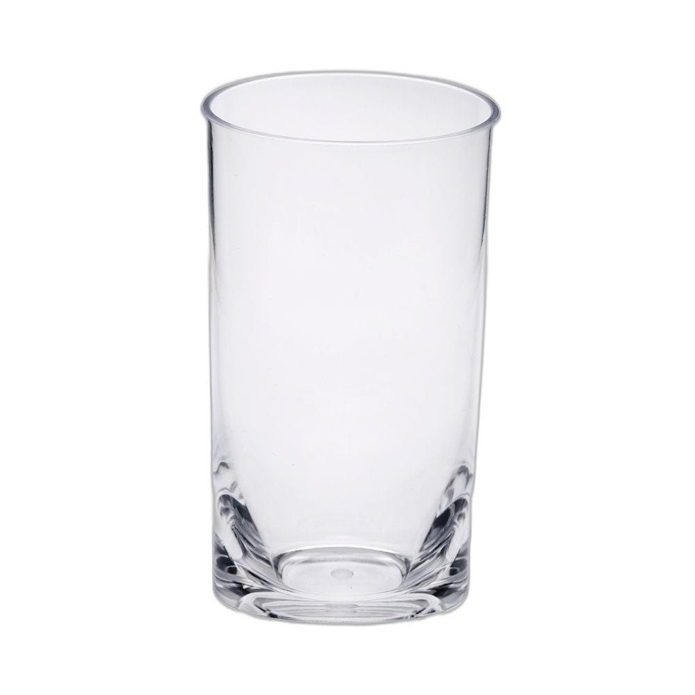 HomeRoots Set Of Four Clear Tritan Plastic Highball Glasses - Walmart.com