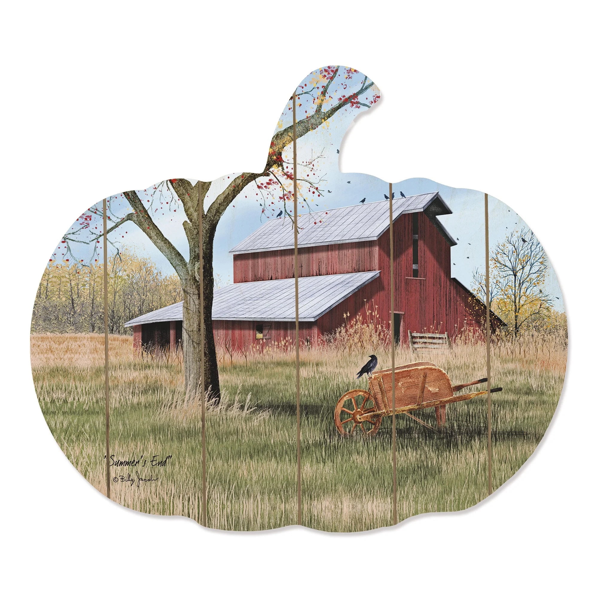 HomeRoots Summers End Unframed Print Kitchen Wall Art - Walmart.com