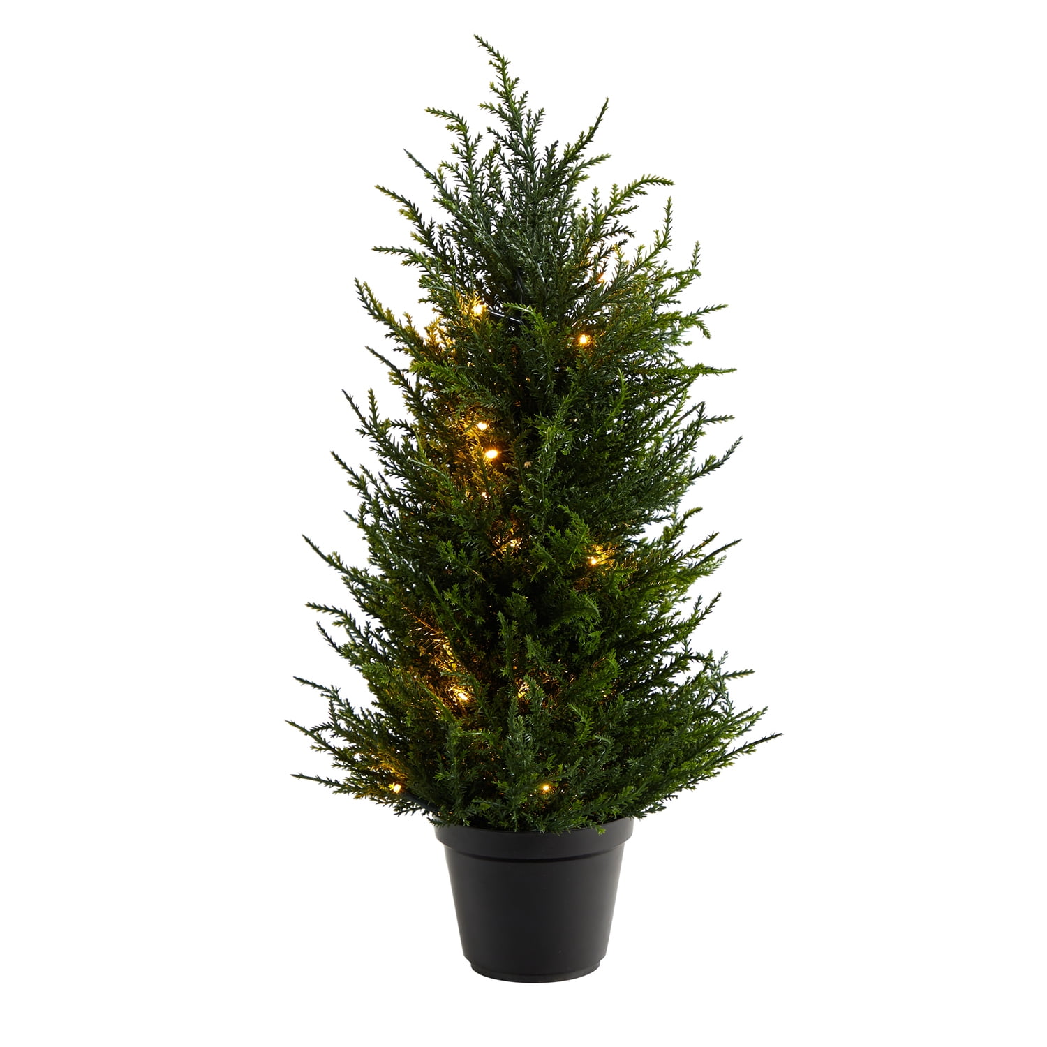 HomeStock 18In. Tuscan Temptations Artificial Tree With Led Lights Uv ...