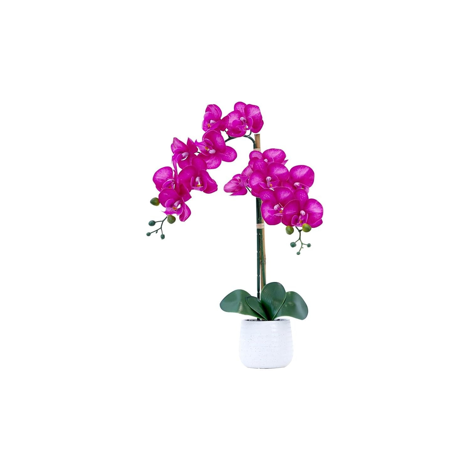 HomeStock 19In. Artificial Purple Tuscan Treats With Decorative Vase ...