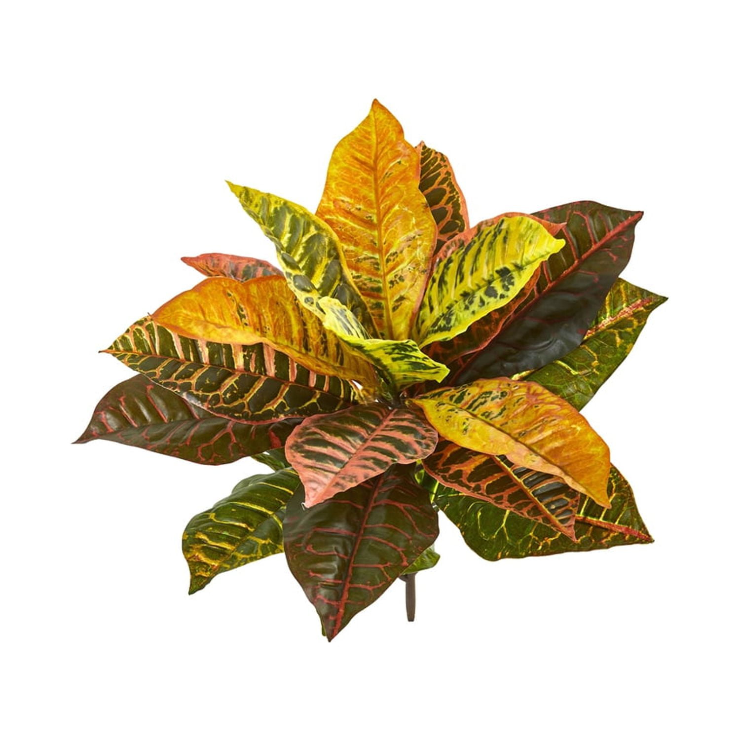 HomeStock 21In. Garden Baroque Bonanza Artificial Plant (Real Touch ...