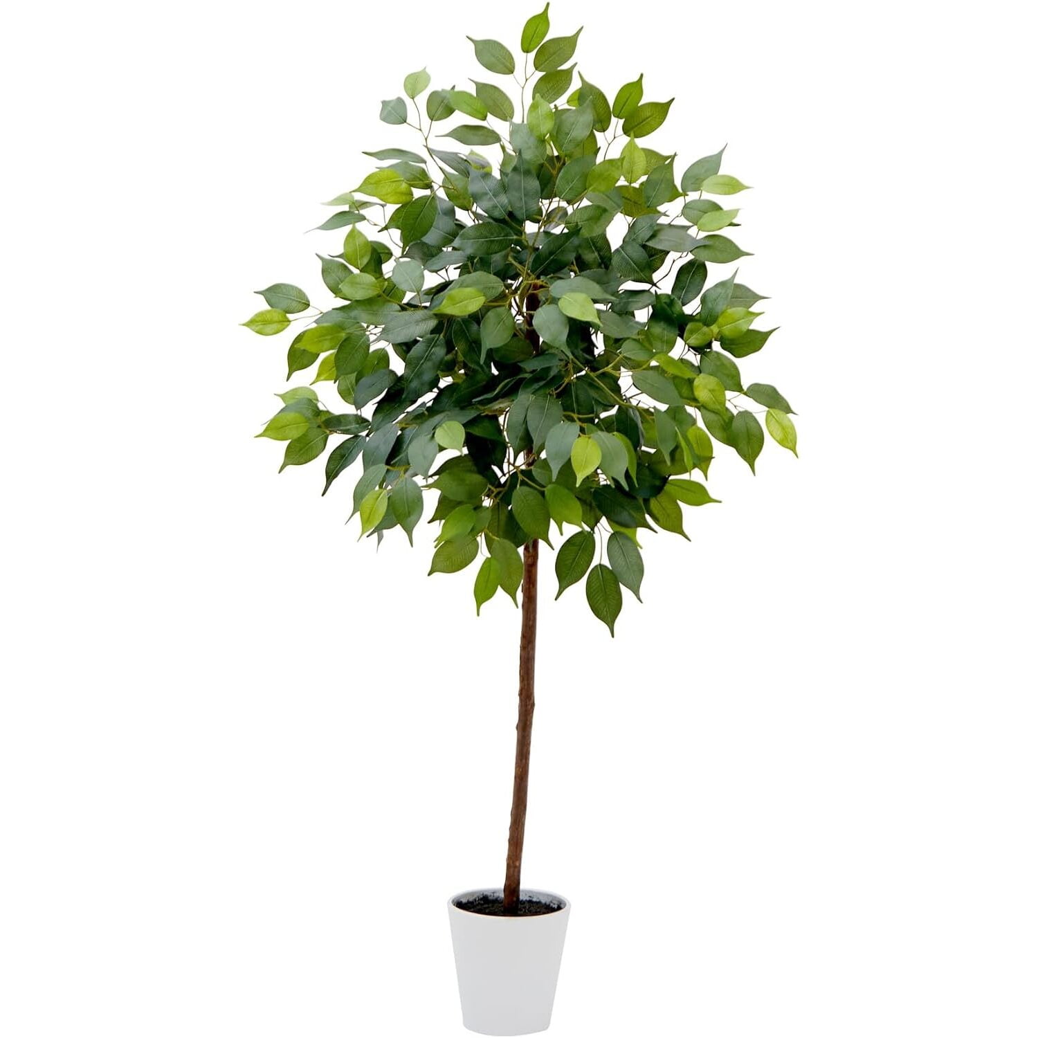 HomeStock 4Ft. Artificial Asian Fusion Tree With Decorative Planter - Walmart.com