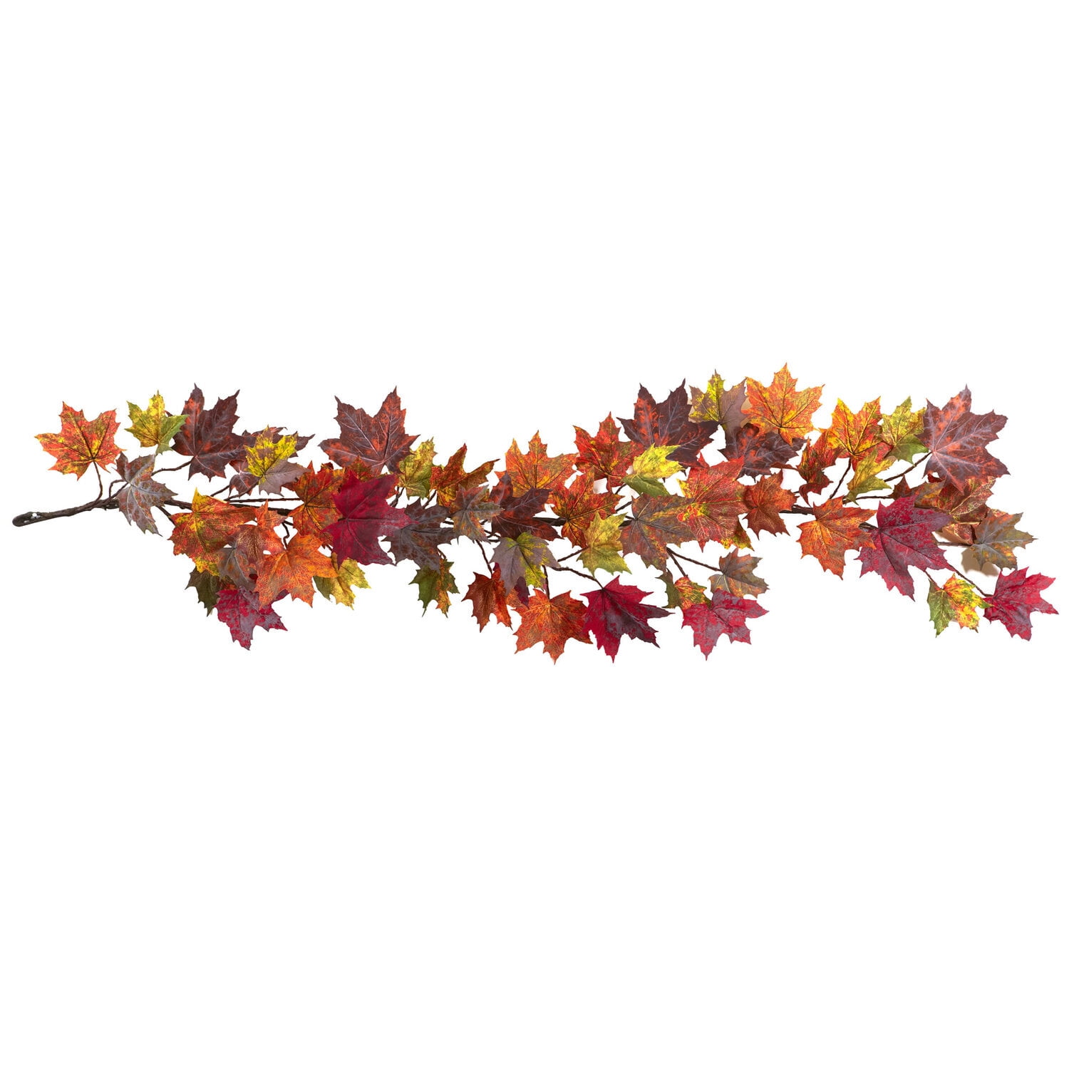 HomeStock 60In. Island Oasis Leaf Garland - Walmart.com