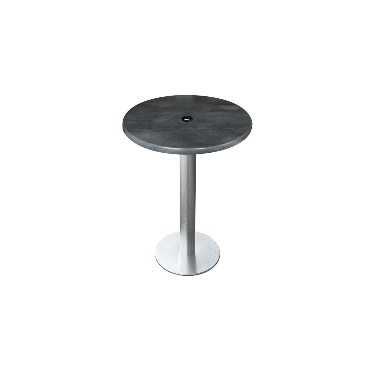 HomeStock Antique Ambiance 36" Tall Indoor/Outdoor All-Season Table ...