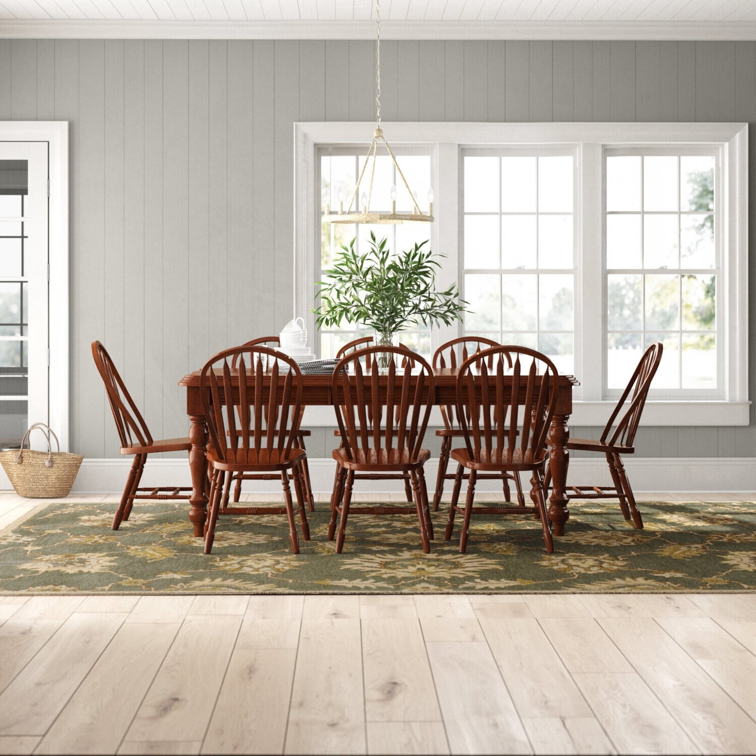 HomeStock Art Deco Dreams 9 Piece 56-72" Rectangular Extendable Dining ...