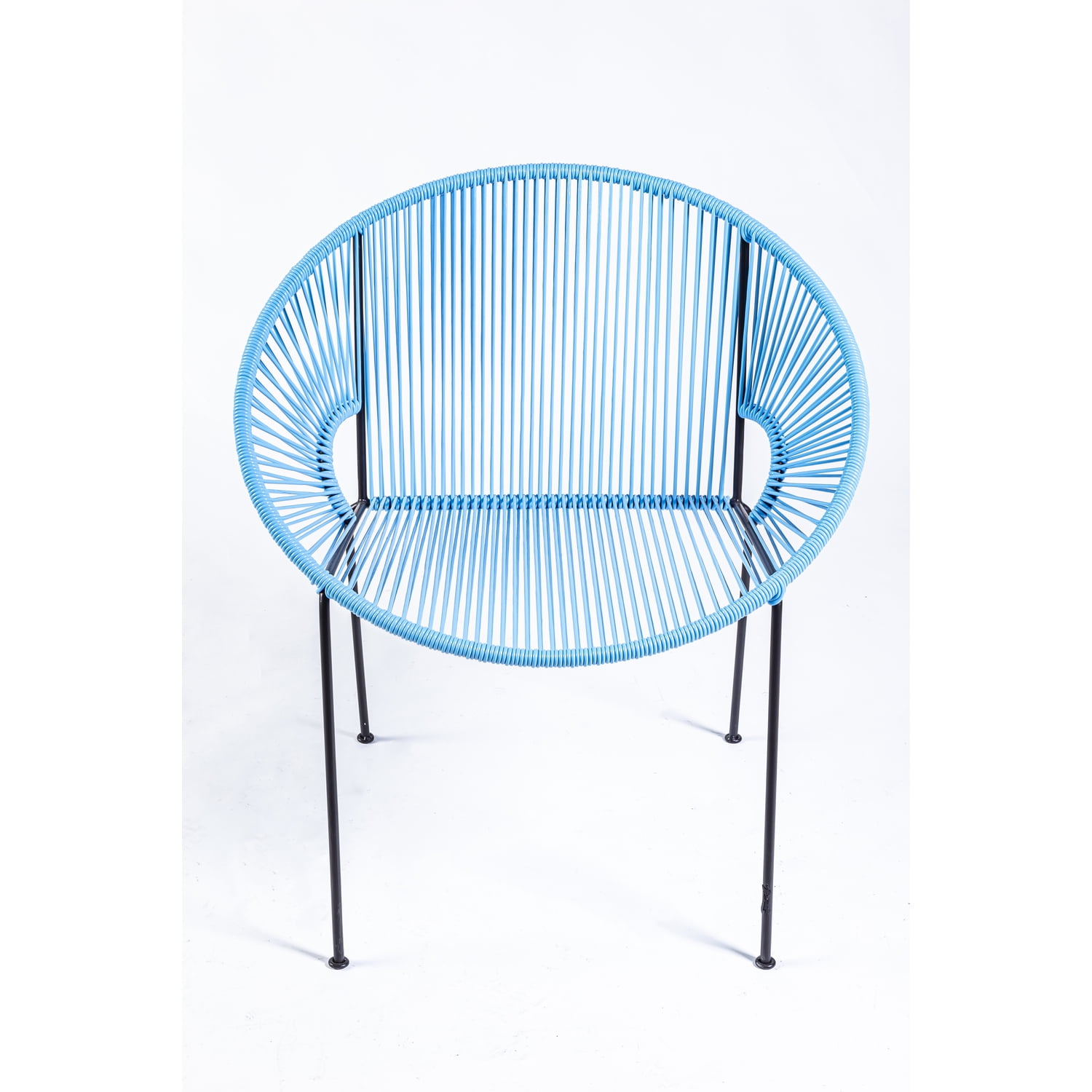 HomeStock Art deco dreams Chair Cyan - Walmart.com