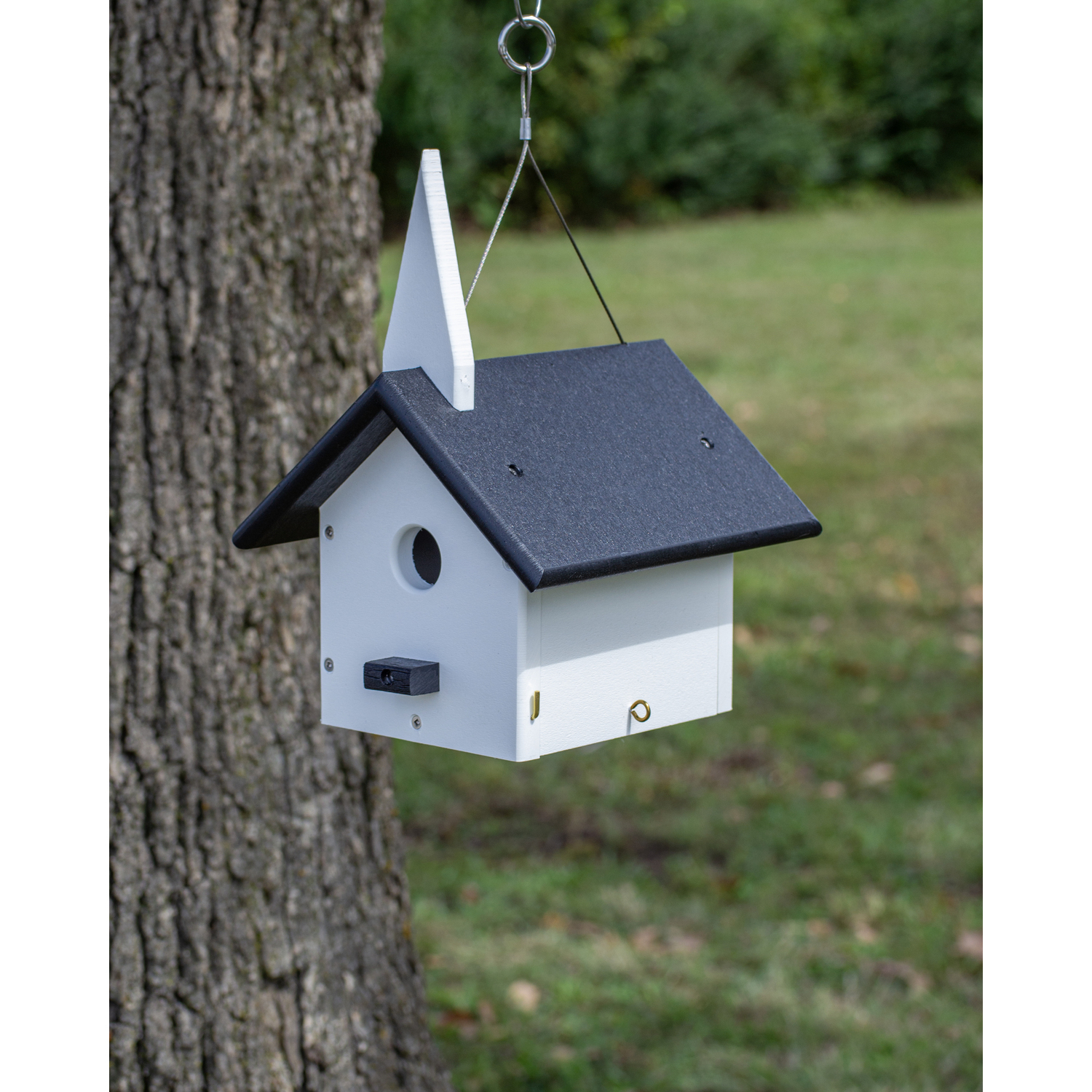 HomeStock Artisanal Abode Church Wren Bird House, Easy Clean - Walmart.com