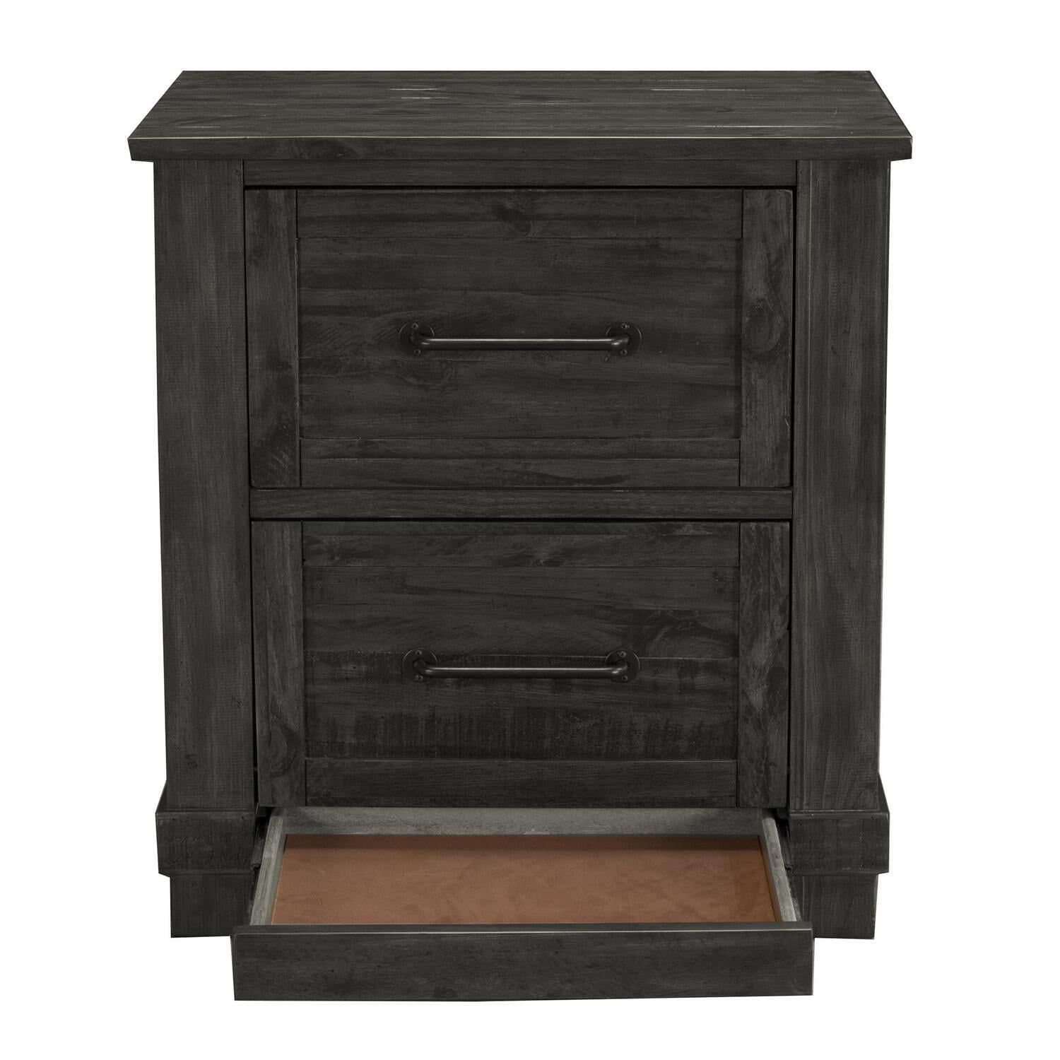 HomeStock Artisanal Artistry Nightstand - Walmart.com