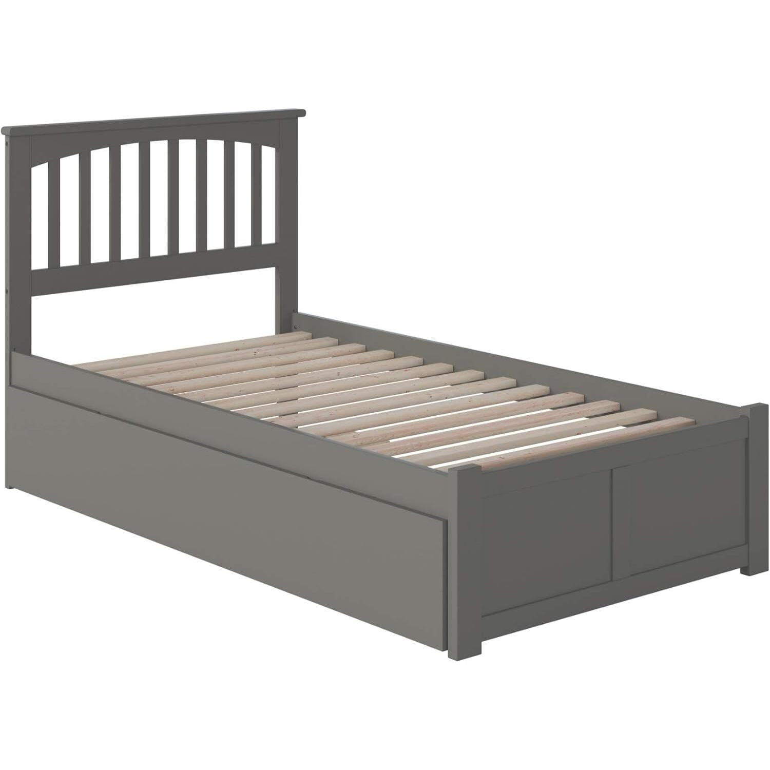 HomeStock Artistic Accomplishment Twin Extra Long Platform Bed with ...