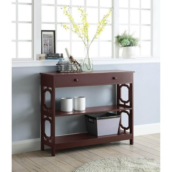 HomeStock Asian Allure 1 Drawer Console Table - Walmart.com