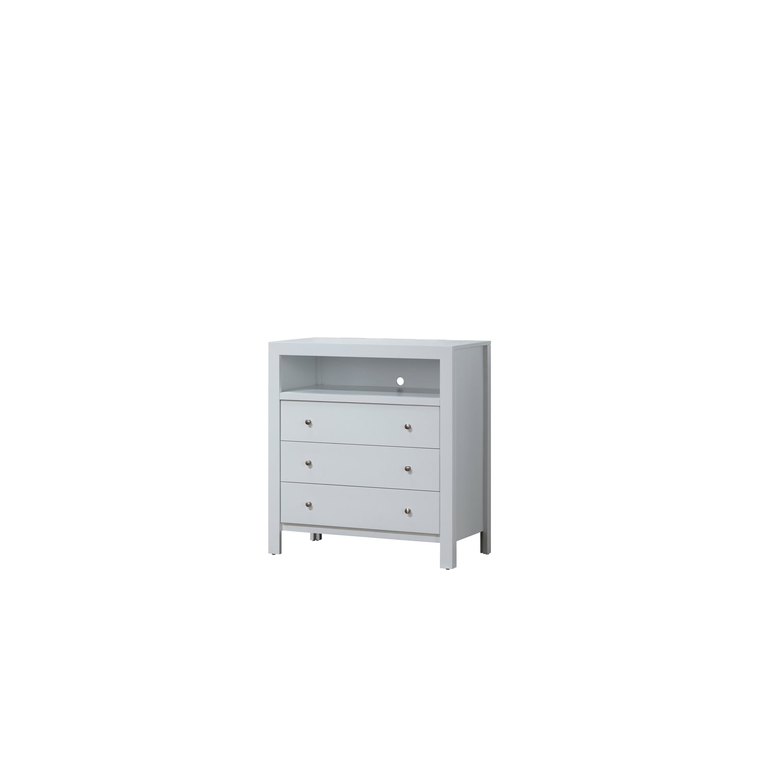 3-Drawer Chest - Real Wood Veneer, Dovetail Drawers, Fully Assembled ...
