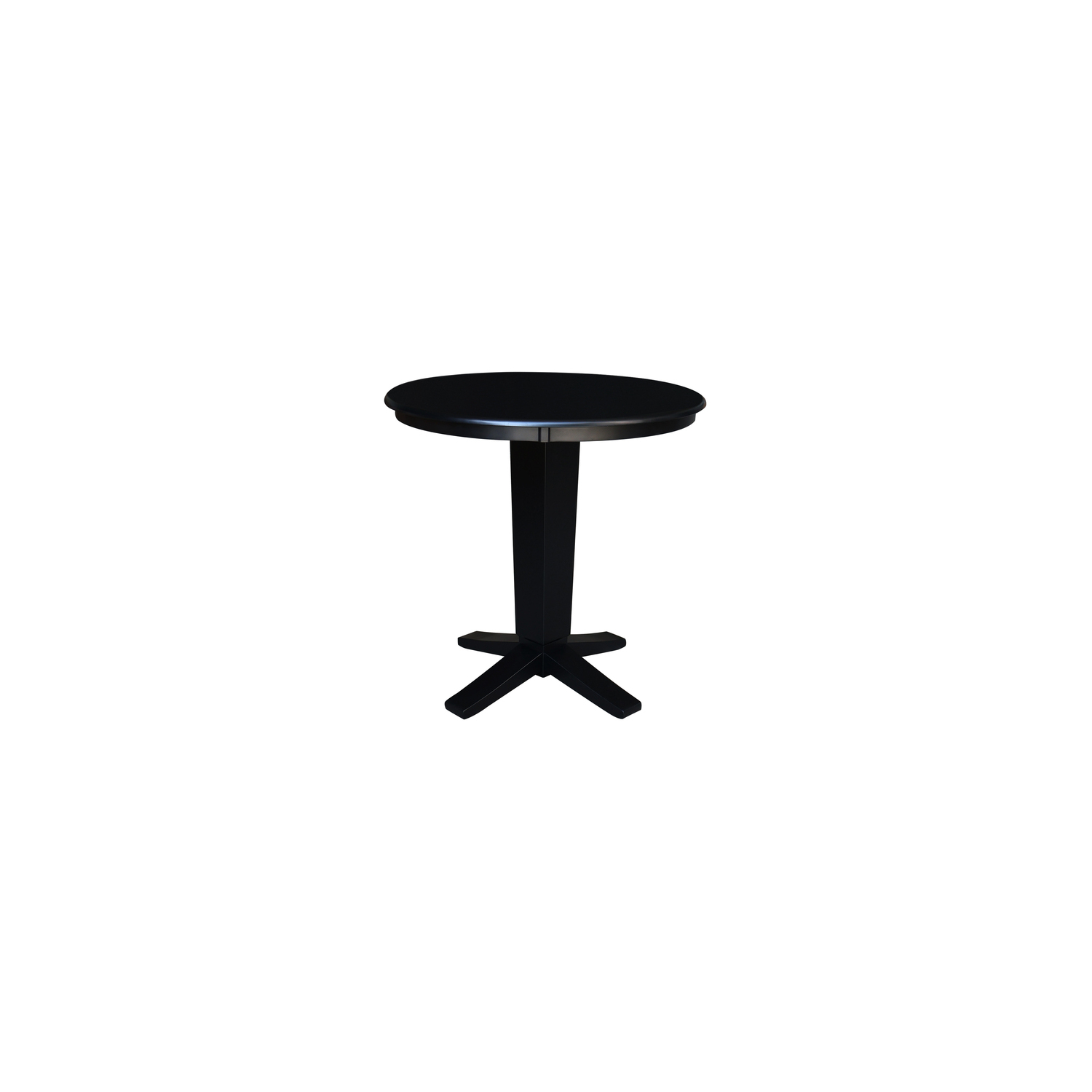 HomeStock Baroque 36" Round Top Counter Height Dining Table with 4 ...
