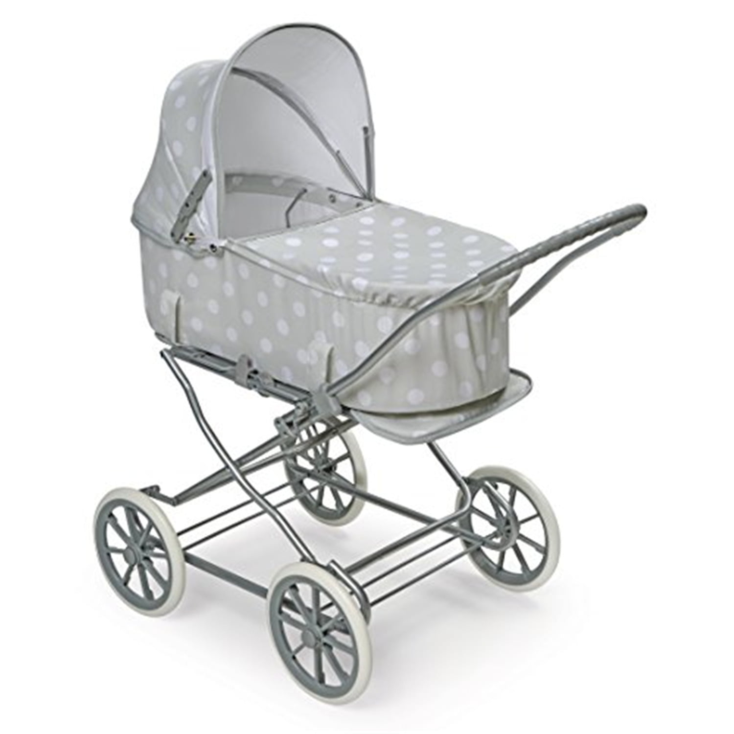 HomeStock 3-in-1 Doll Pram - For Dolls up to 22", 3 Fixed Wheels ...