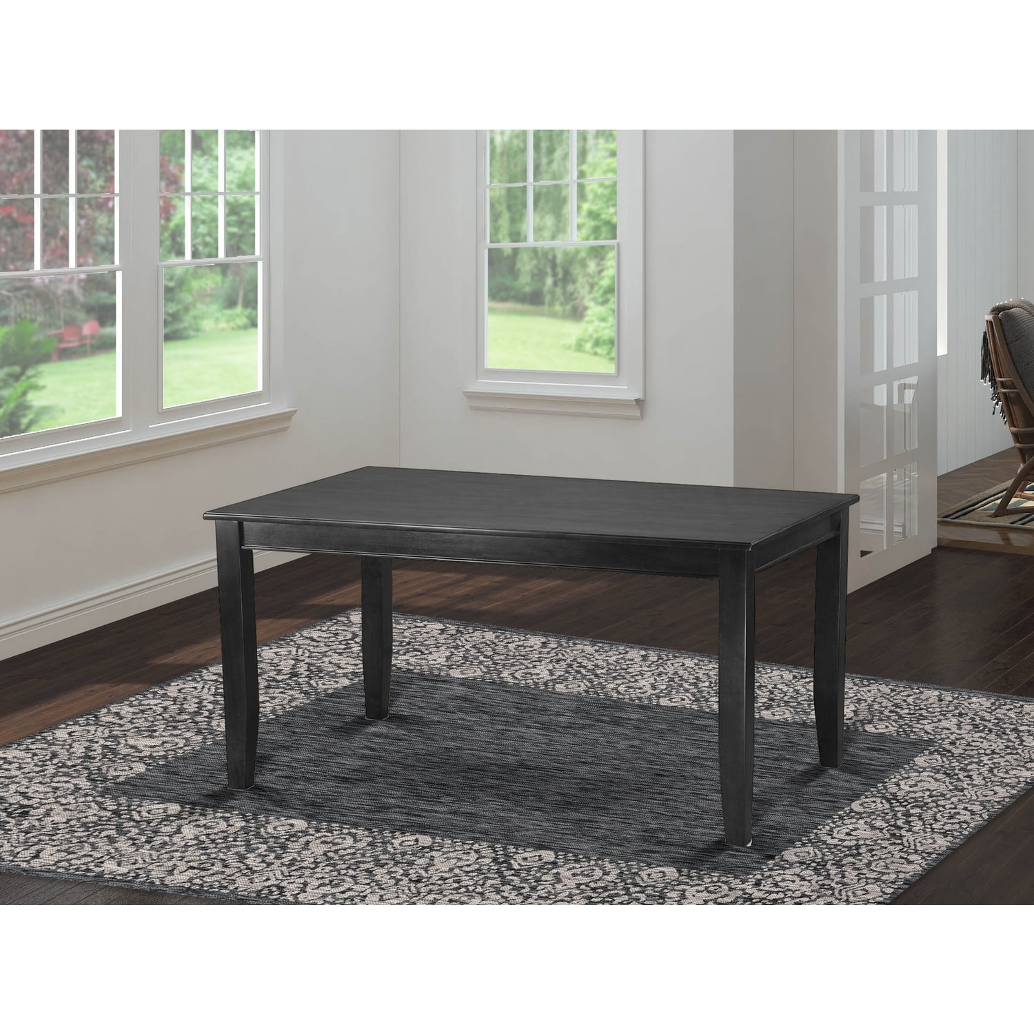 HomeStock Baroque Bonanza Rectangular Dining Table, 60"L x 36"W x 30"H ...