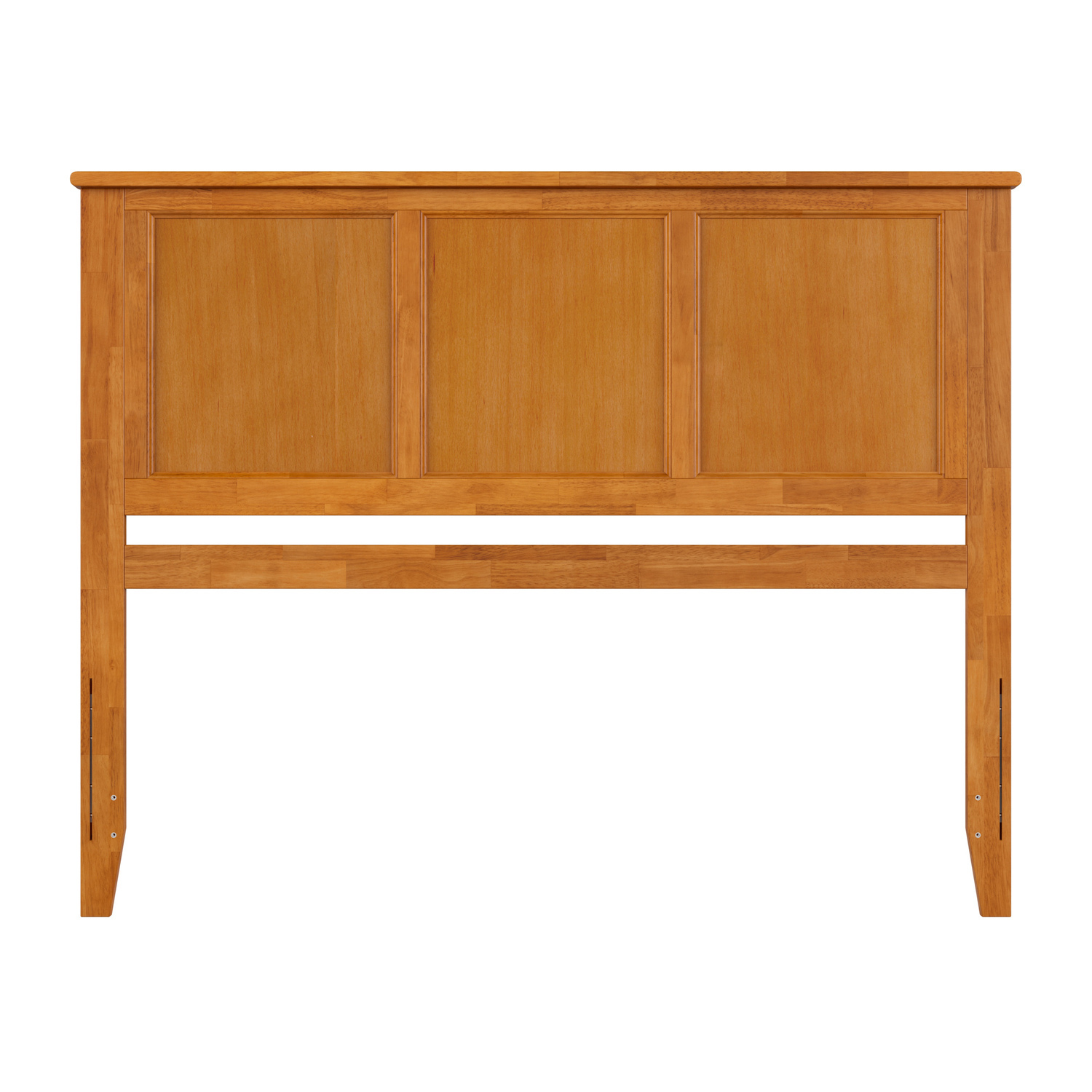 HomeStock Beachy Beauty Solid Wood Panel Headboard in Light Toffee ...
