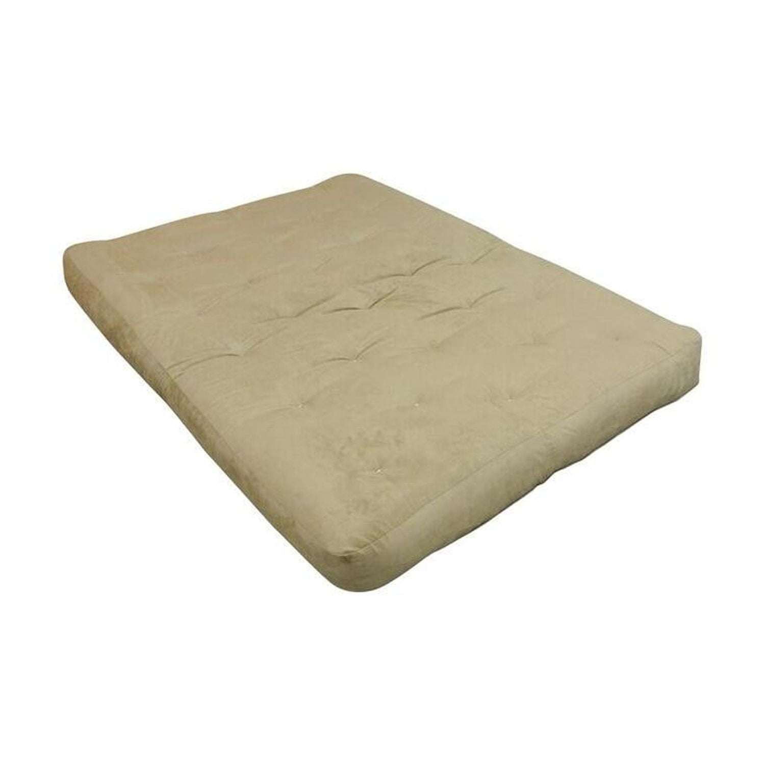 HomeStock Bohemian Bliss Chocolate Microfiber Futon Mattress, Full Size ...