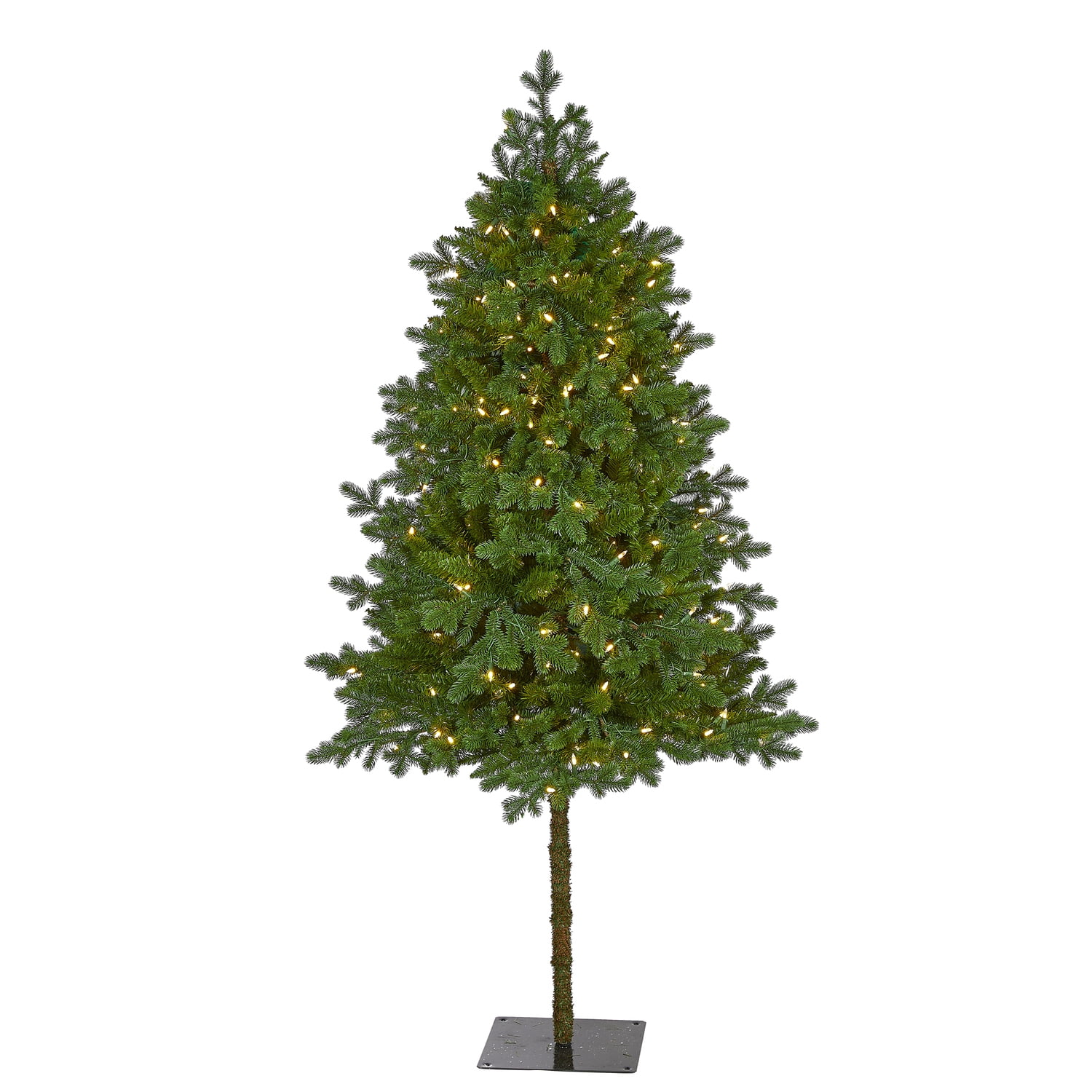 HomeStock 6ft Kringle Swiss Alpine Artificial Christmas Tree with 250 ...