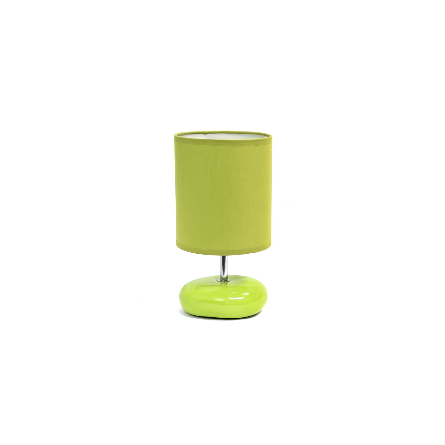 Petite Table Lamp - Green Shade & Base - Rotary Switch - 5ft Cord ...