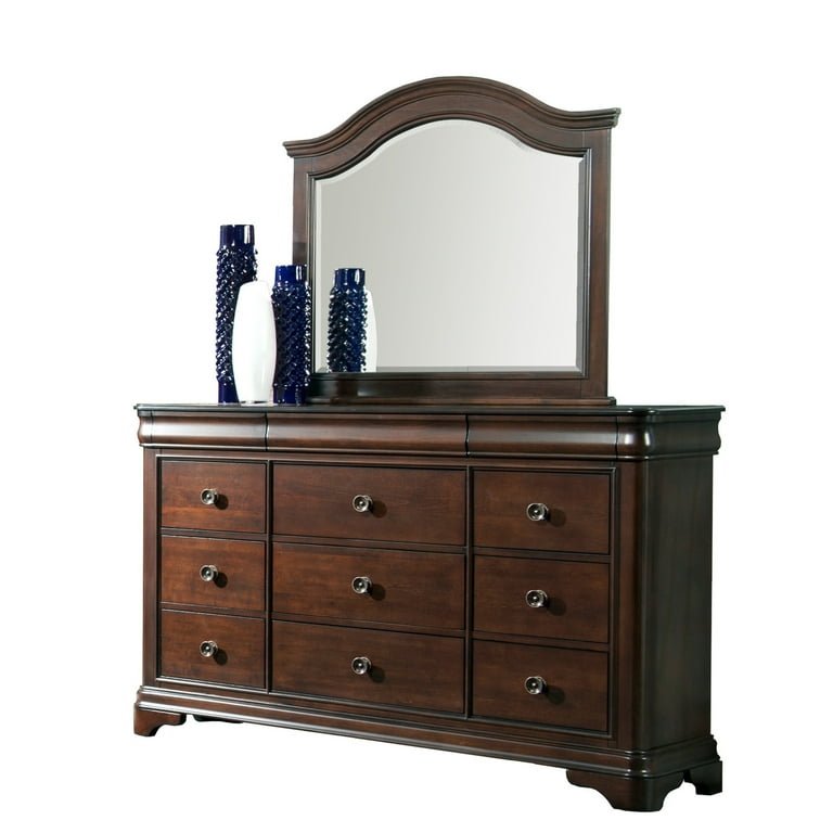 Cherry mirror for dresser store