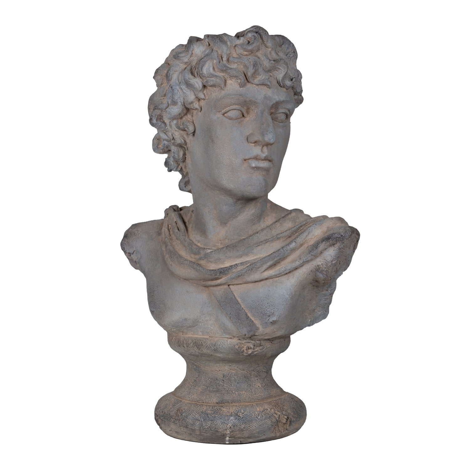 HomeStock City Sleek Bust Statue Gray 12.60"x19.70"x30.70" - Detailed ...
