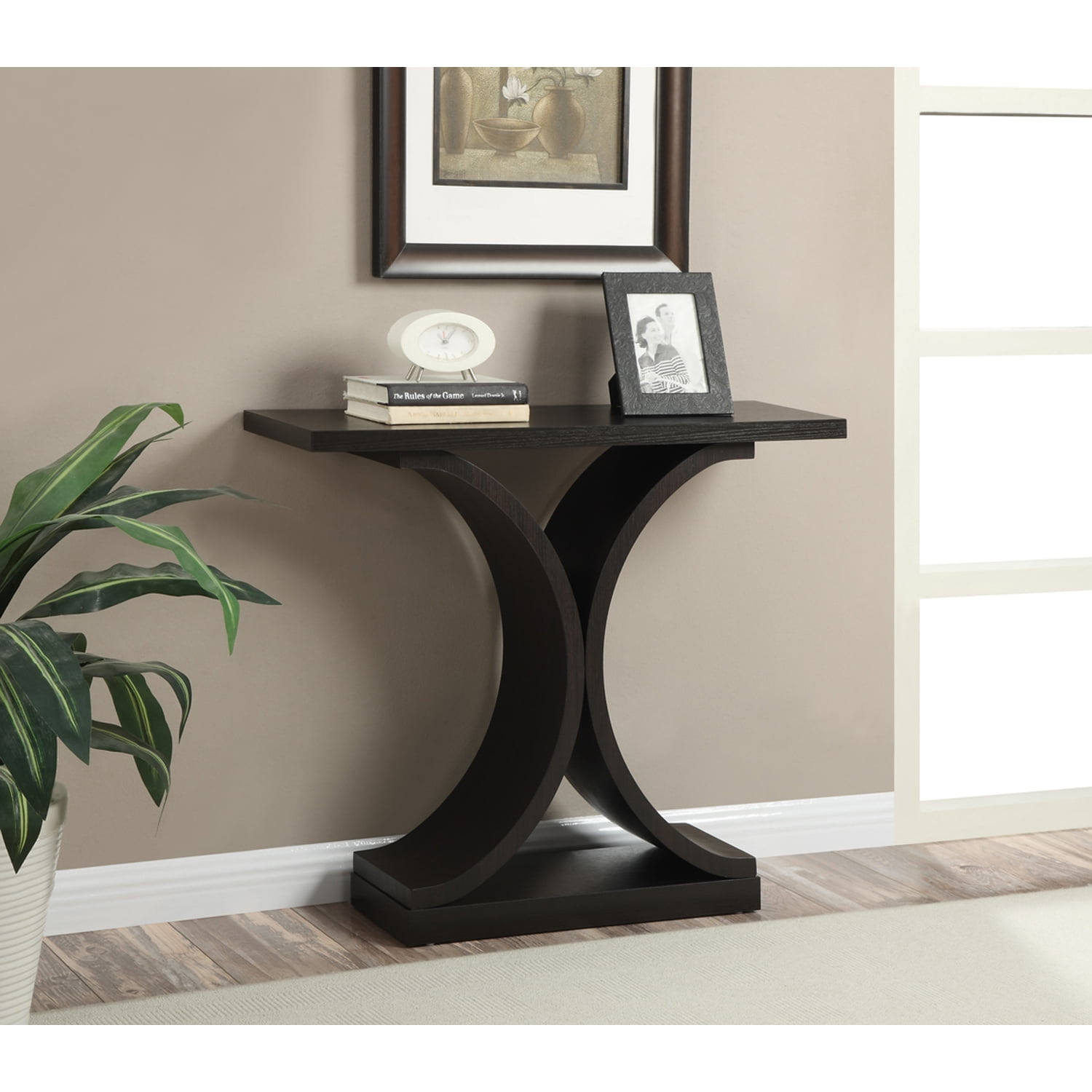 Console Table - Classic Charm Infinity Entryway Sofa Table - Home Decor ...