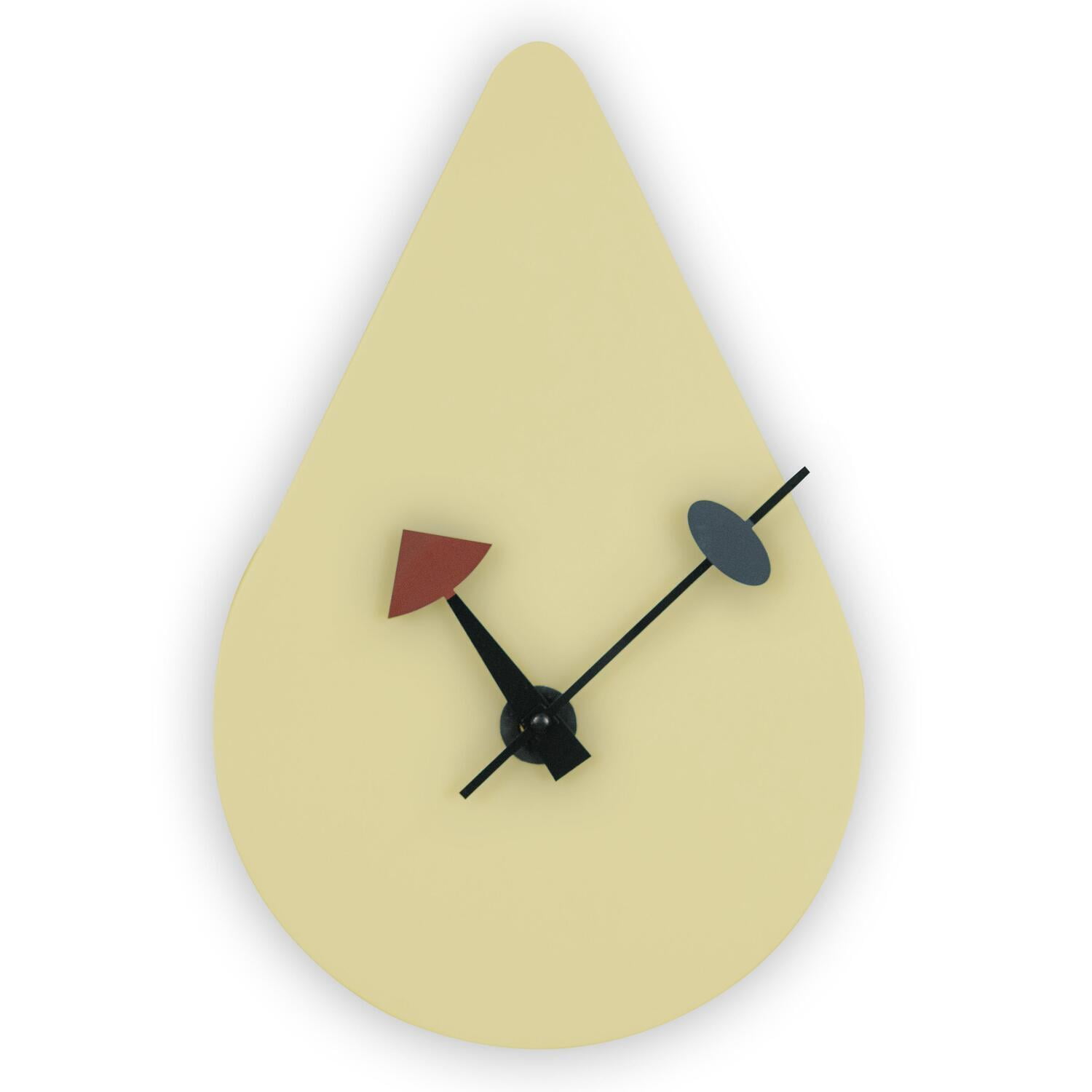 HomeStock Classic Charm Modern Rain Drop Design Silent Non-Ticking Wall ...
