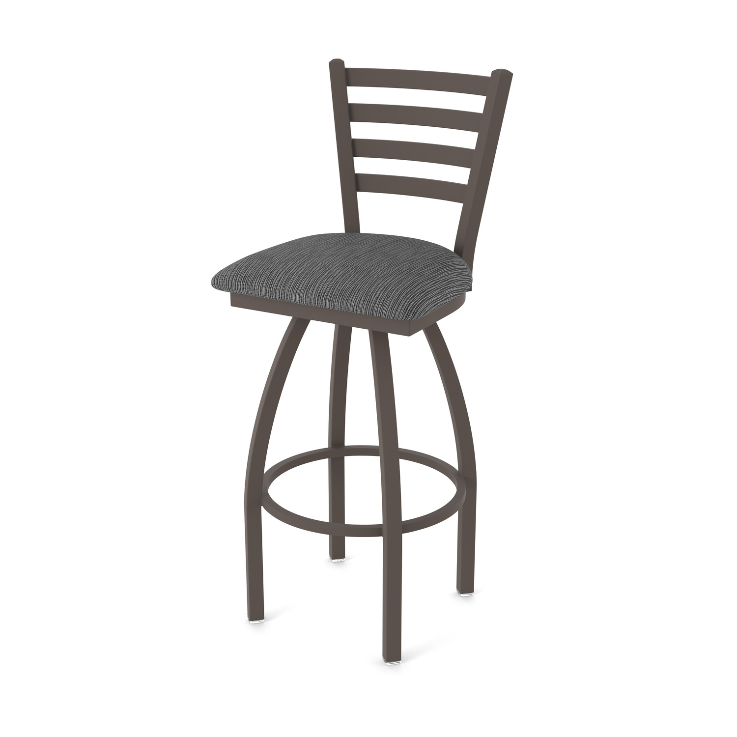 HomeStock Classic Charm Stool 25" Swivel Counter Stool with Bronze ...