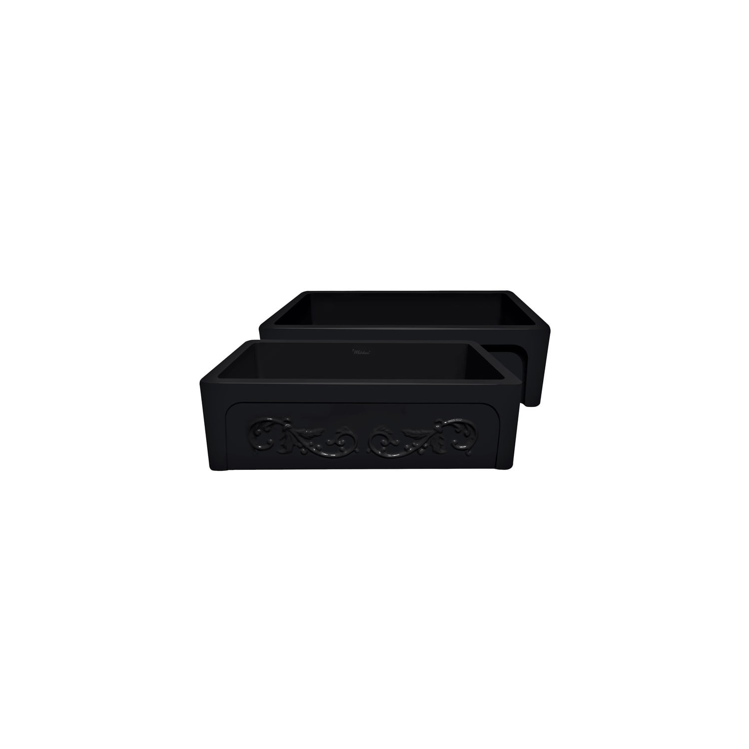HomeStock Classic Comfort 33" Front Apron Sink with an Intricate Design ...