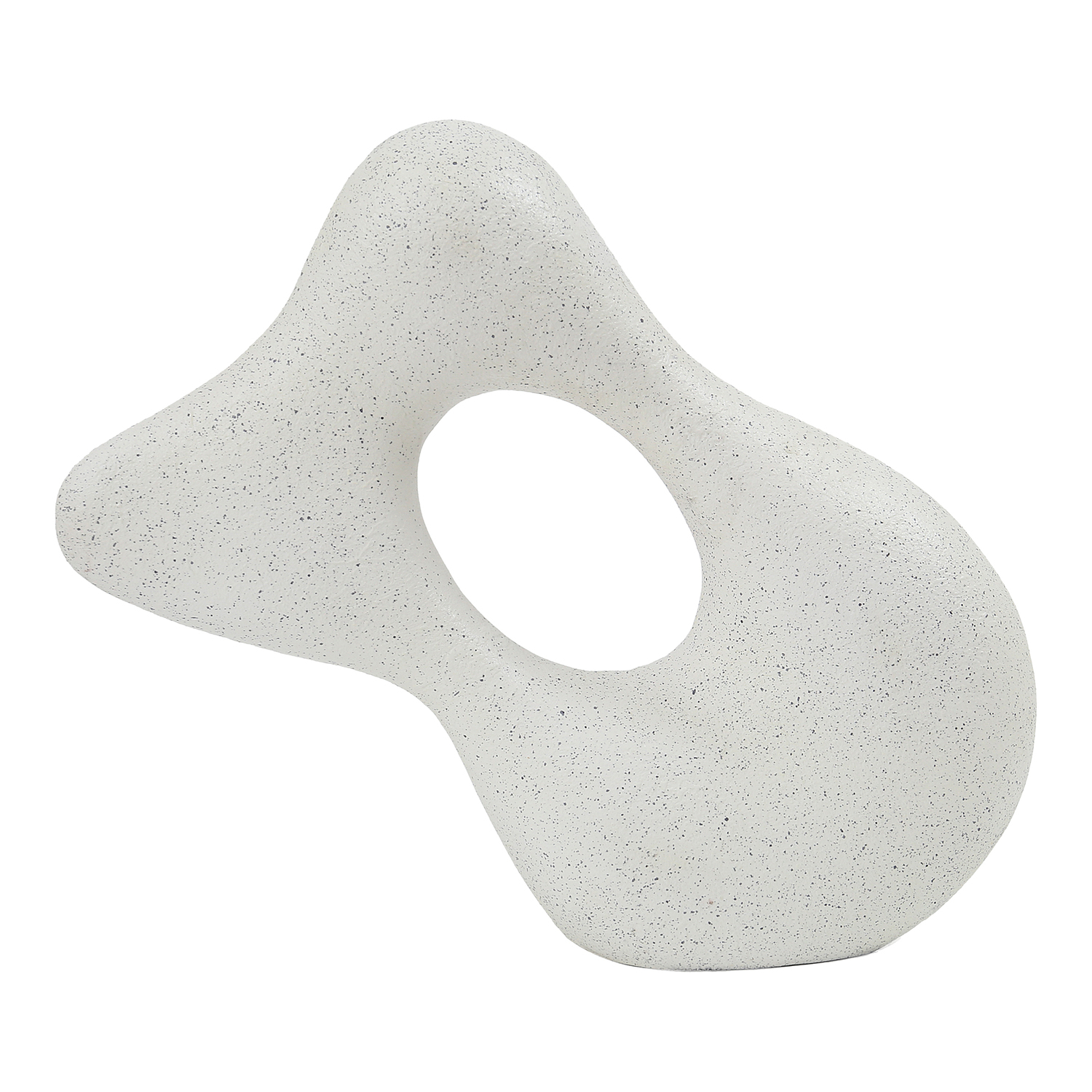 HomeStock Coastal Cool Sculpture Flecked Stone , Modern Table Top ...
