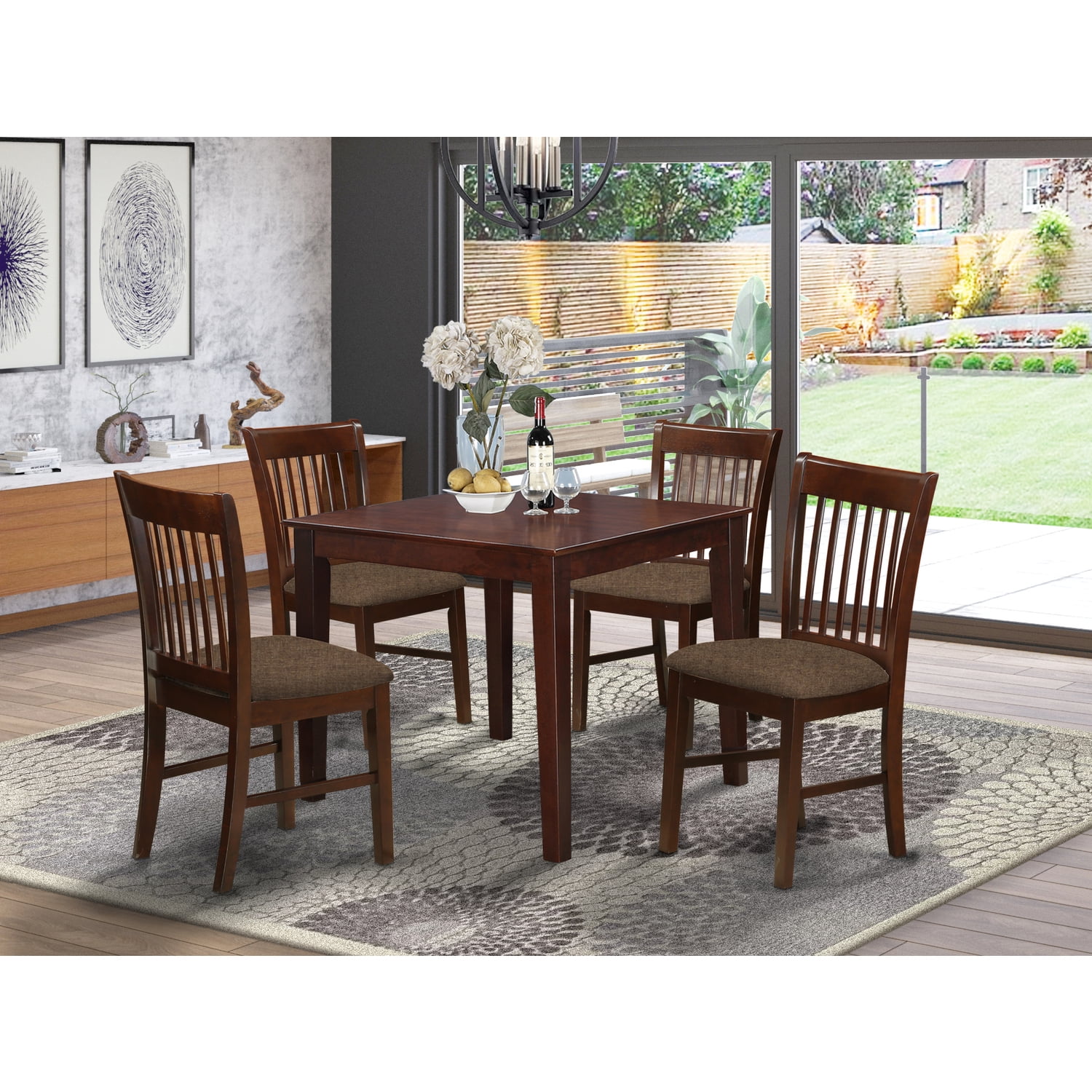 Small Kitchen Table Set - Coastal Cottage Dining Table & Chairs ...