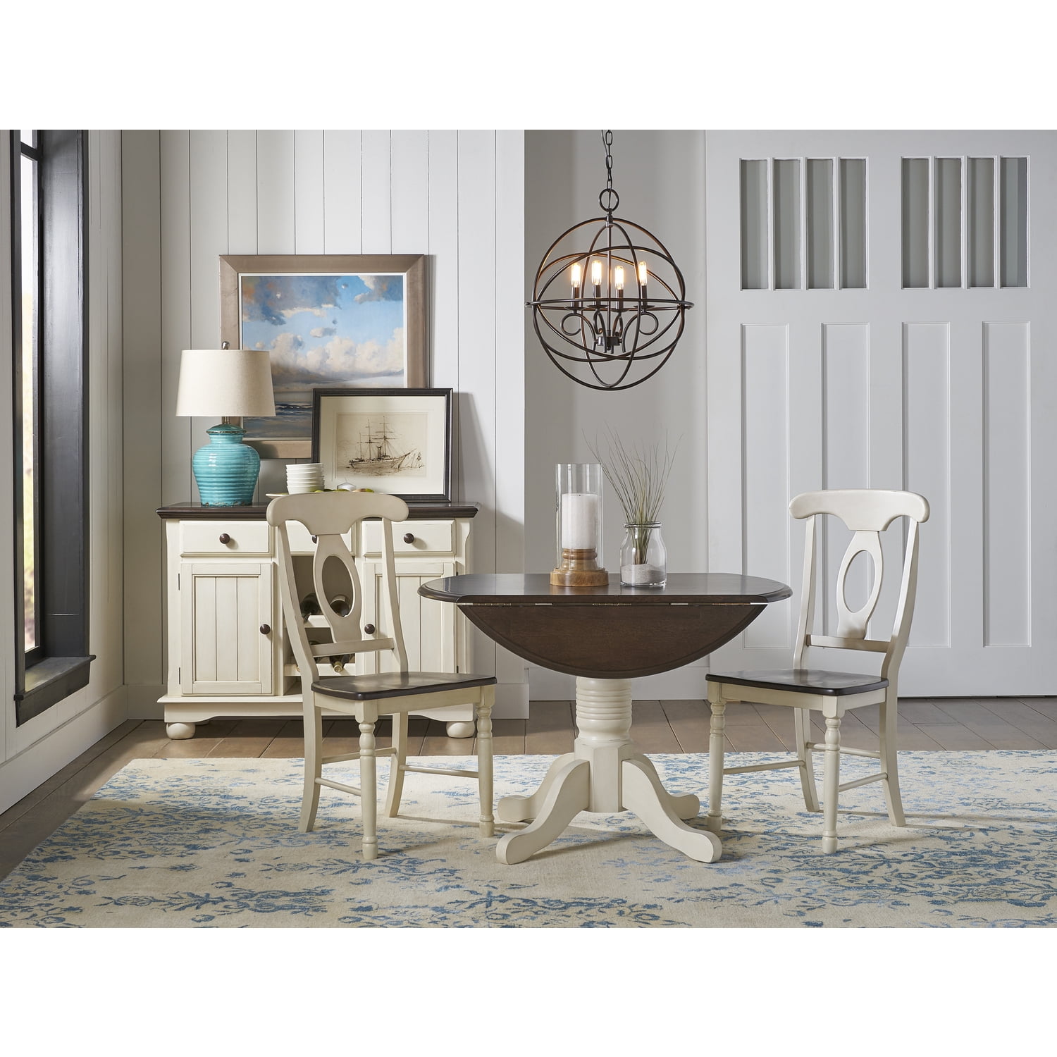 HomeStock Country Cottage Drop Leaf Table Top - Walmart.com