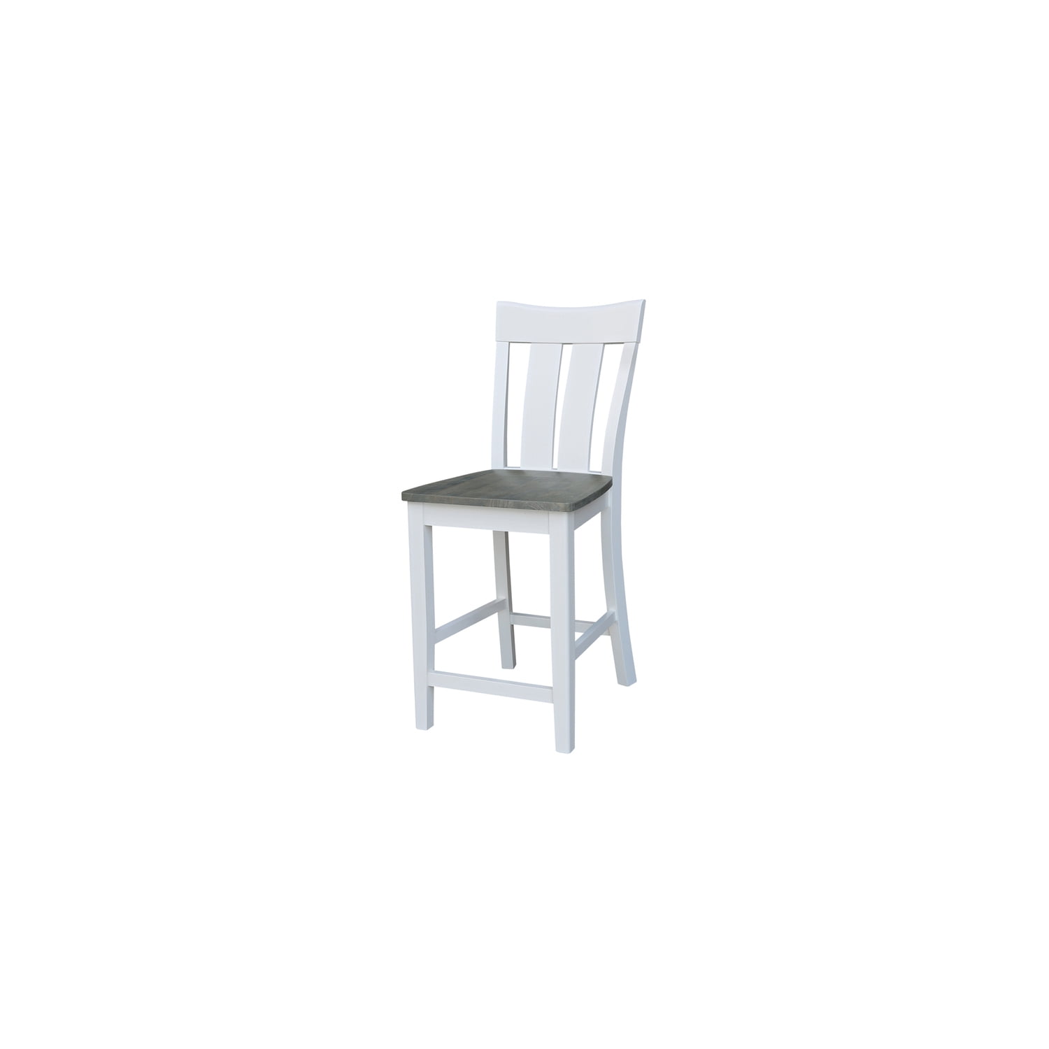 HomeStock Earthy Elegance Counter Height Stool with 24" Seat Height ...