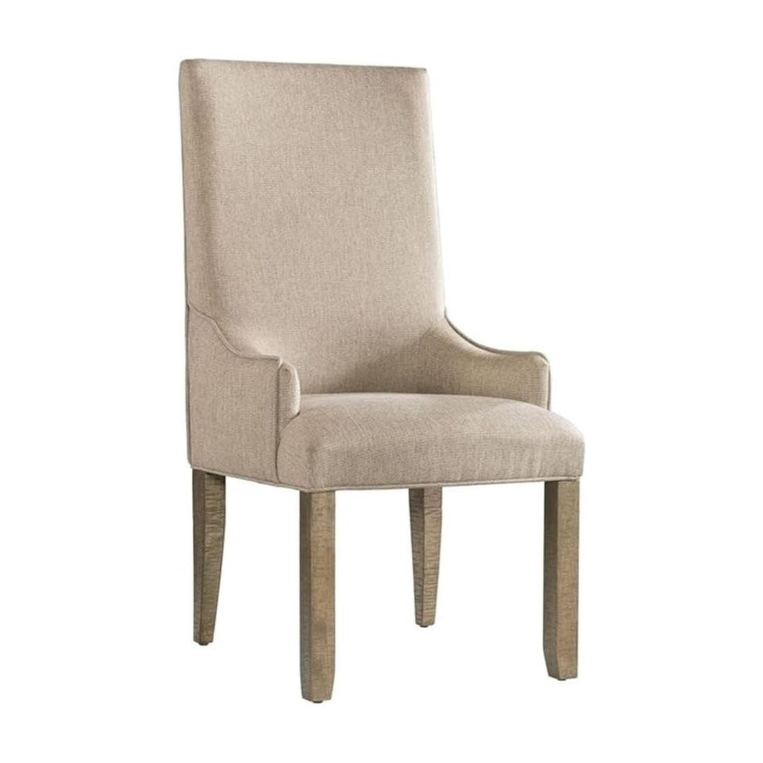HomeStock Earthy Elements Standard Height Parsons Chair Set with Grey ...