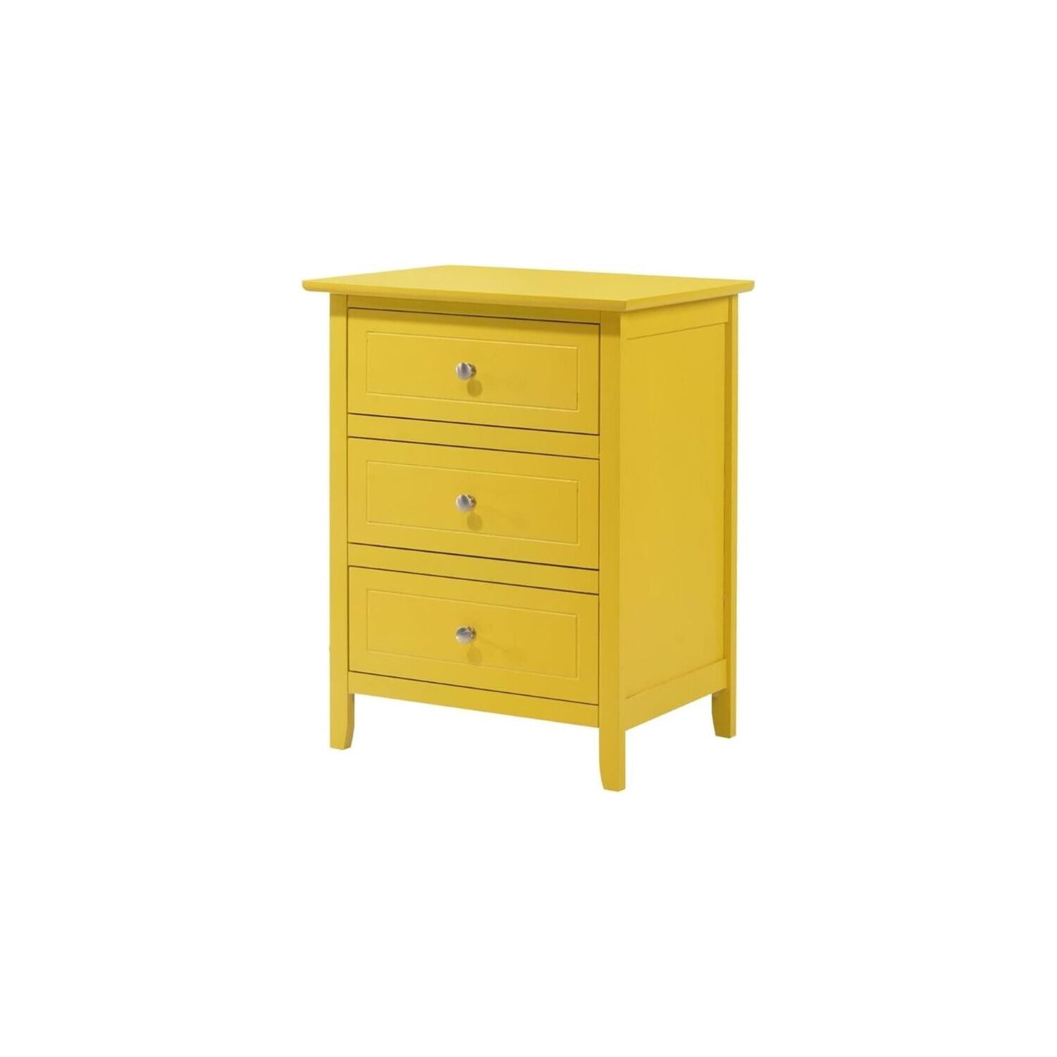 Homestock Mediterranean Magic Nightstand - Dovetailed Drawers for ...