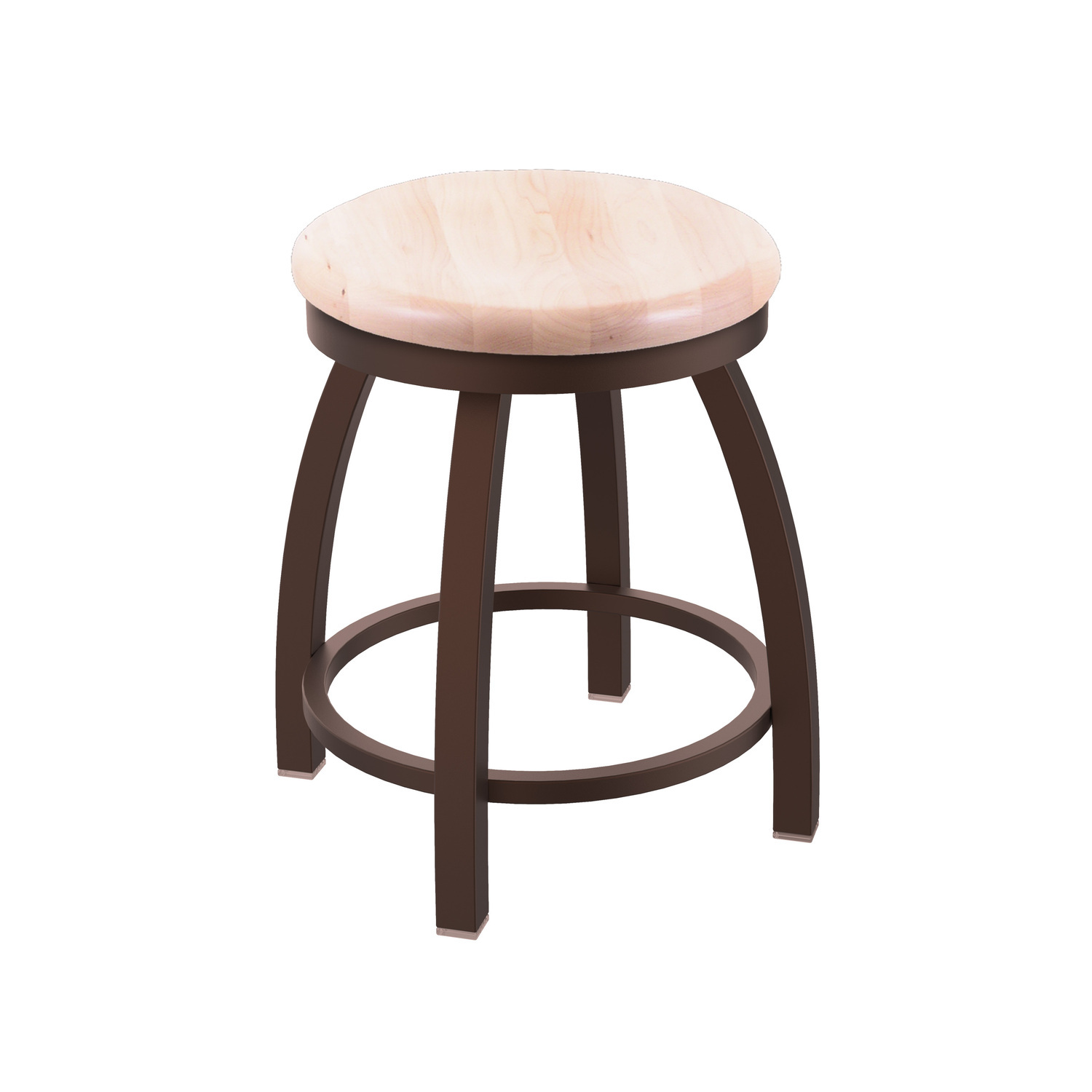 HomeStock Eclectic Escape 18-inch Swivel Vanity Stool with Bronze ...