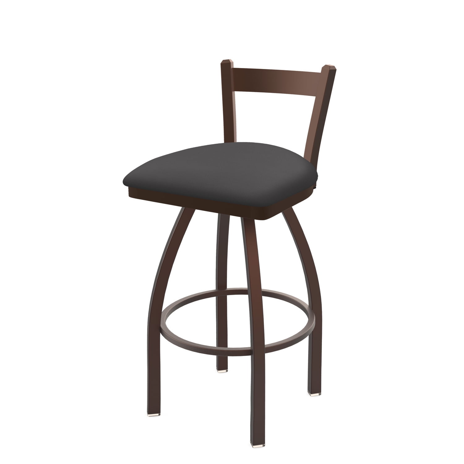 HomeStock Eclectic Exclusivity 30-inch Low Back Swivel Bar Stool with ...