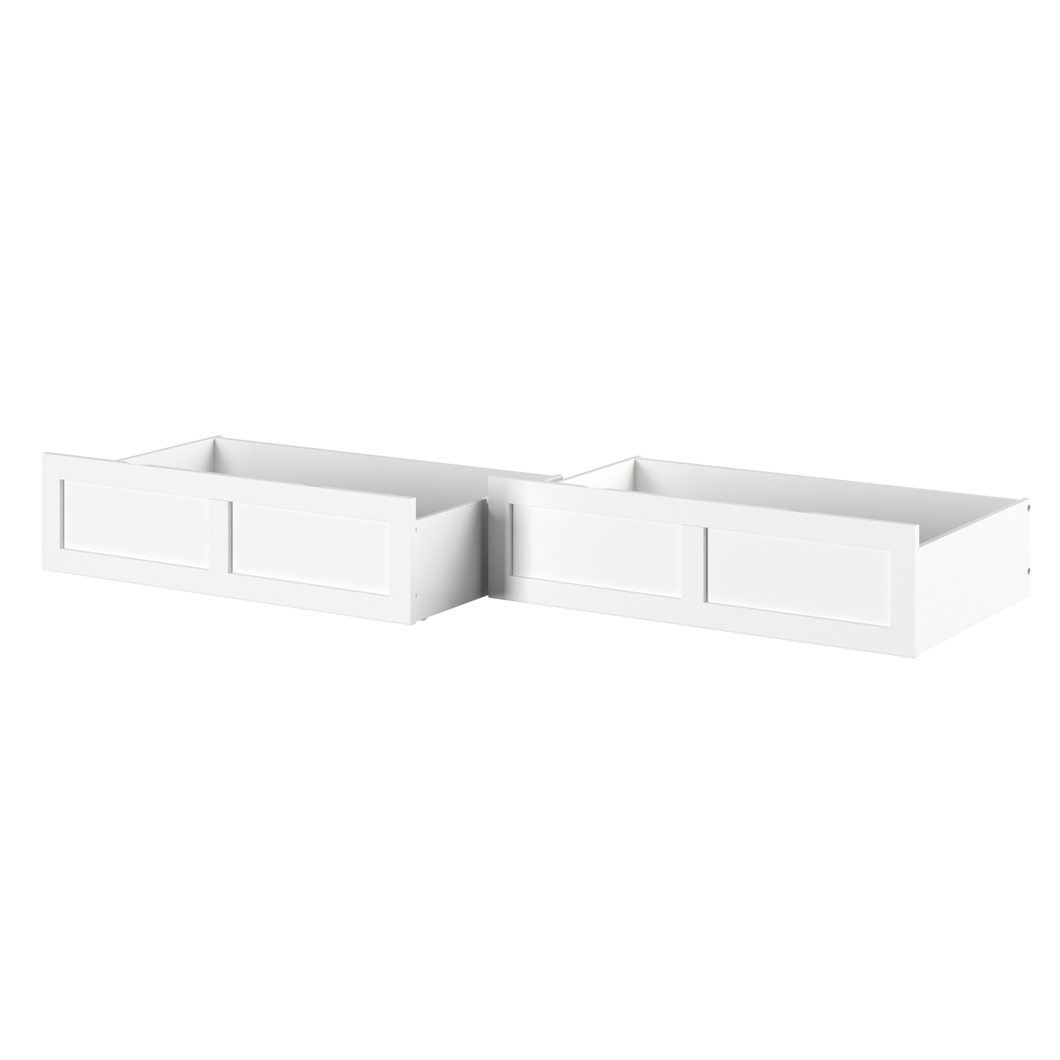 HomeStock Eclectic Exclusivity Drawer Set of 2 Twin/Full White, 23.38 ...