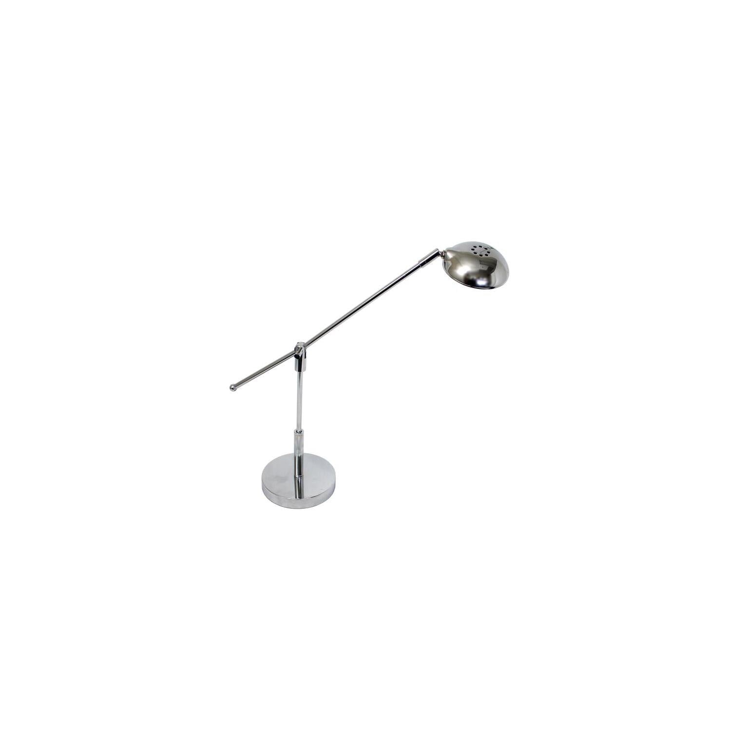 HomeStock Elegant Escape Arm Desk Lamp with Swivel Head and Chrome ...