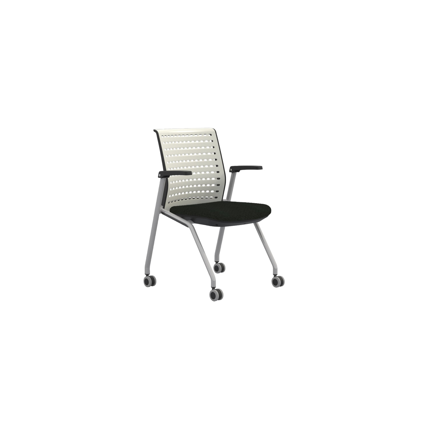 HomeStock French Fabulous Two Thesis Fixed Back Training Chairs with ...