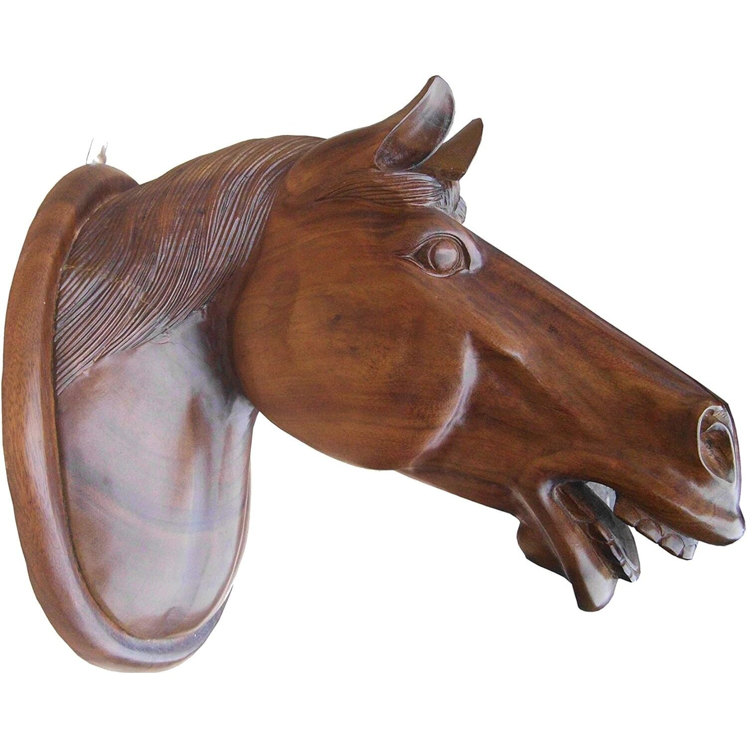 HomeStock Horse Head Wall Mount Statue - Walmart.com