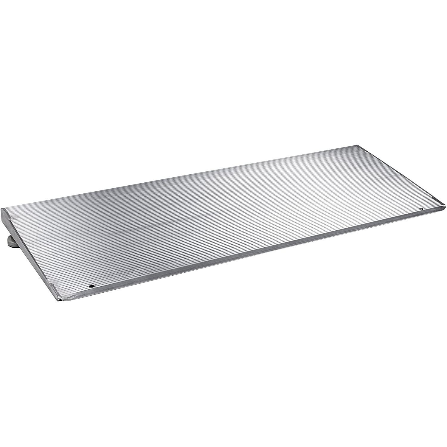 HomeStock City Sleek Adjustable Threshold Wheelchair Ramp 800 Lb ...