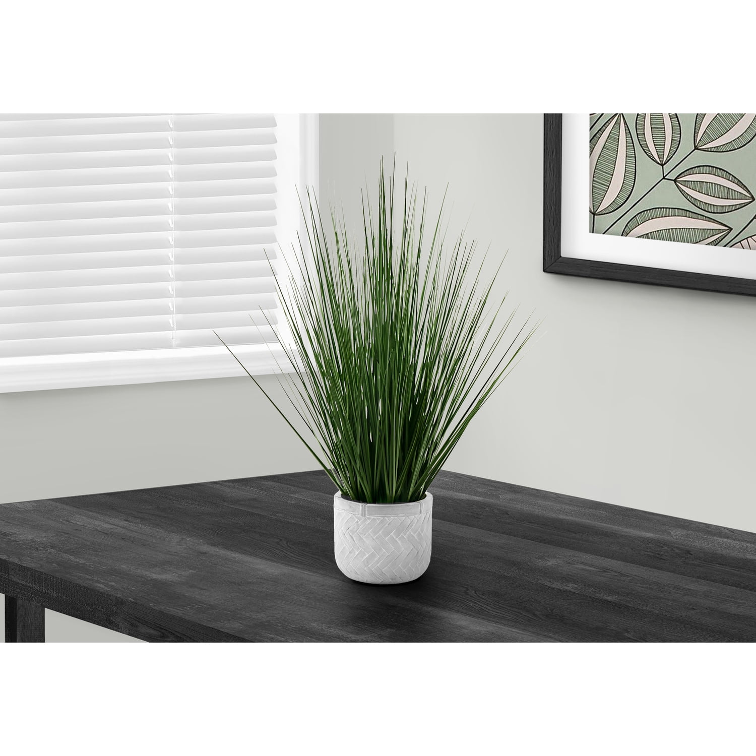 HomeStock Island Oasis Artificial Plant, 21" Tall, Grass, Indoor, Faux ...