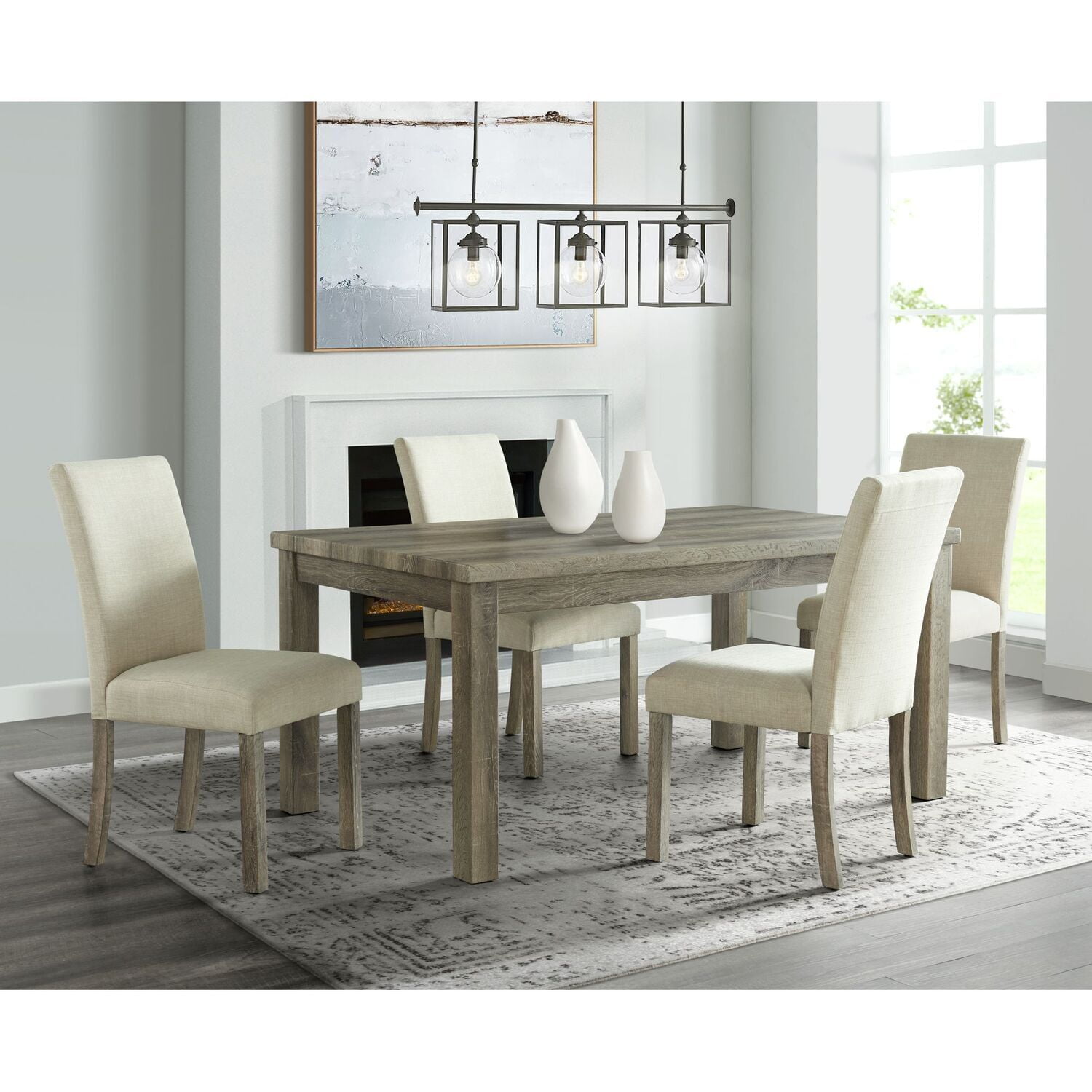 HomeStock Island Oasis Rectangular Dining Table - Walmart.com