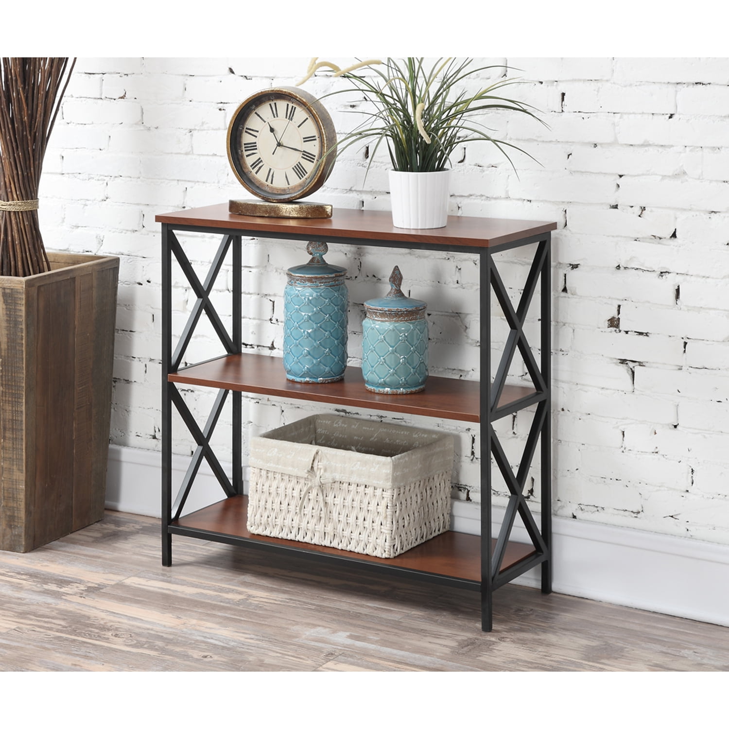 HomeStock Medieval Majesty 4 Tier Bookcase - Walmart.com