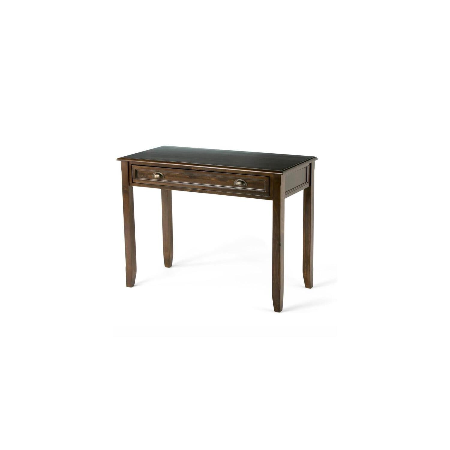 HomeStock Medieval Majesty 42" Wide Writing Office Desk in Solid ...